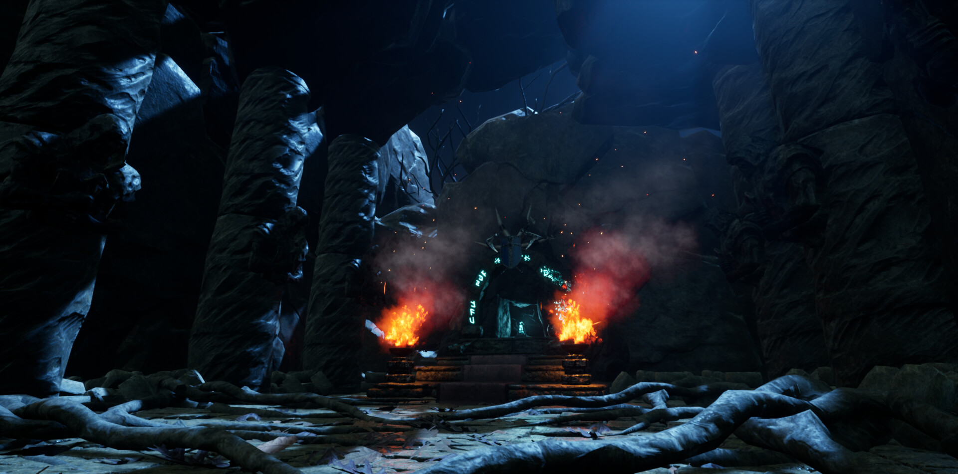 ArtStation - Altar in the cave