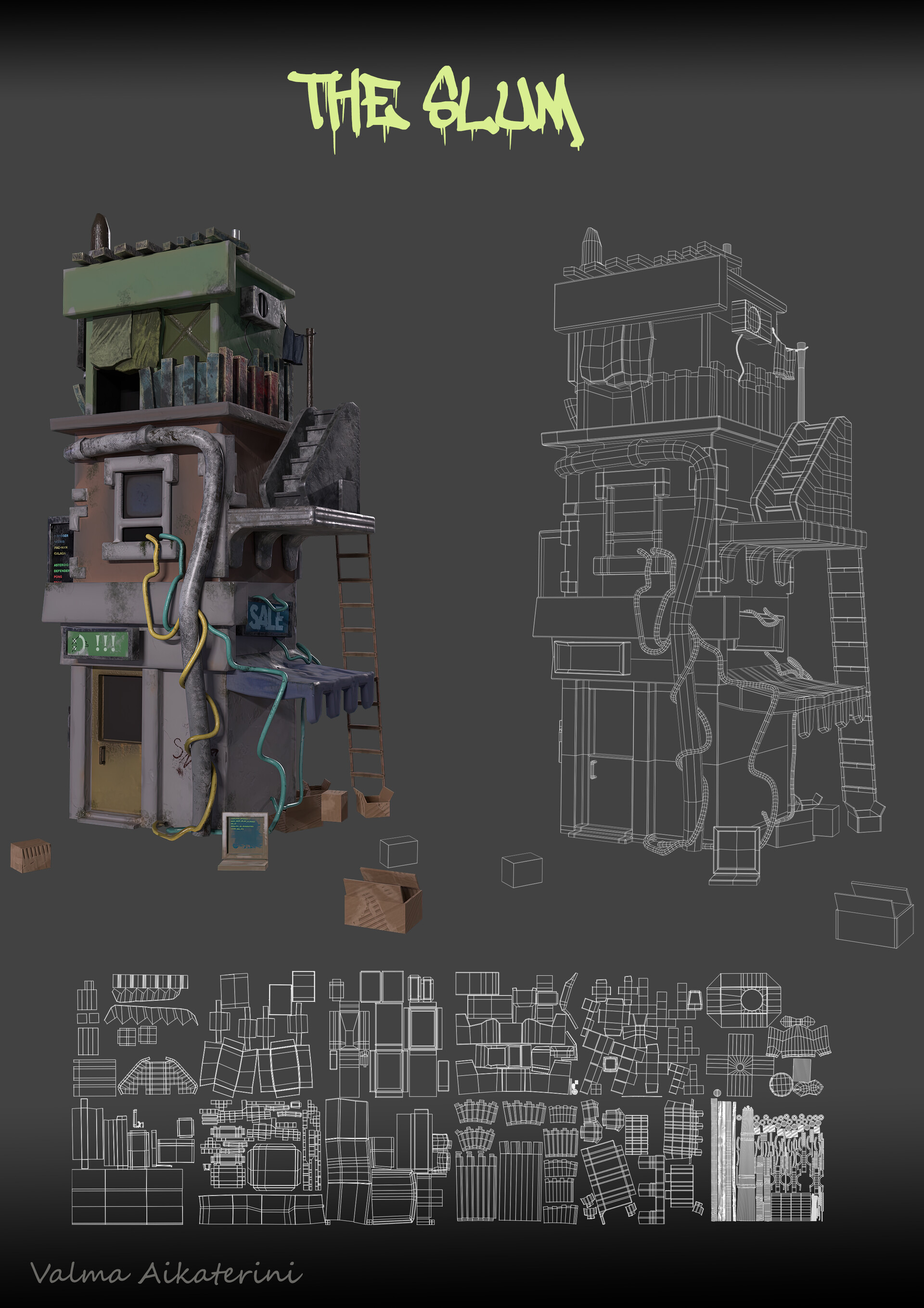 ArtStation - THE SLUM