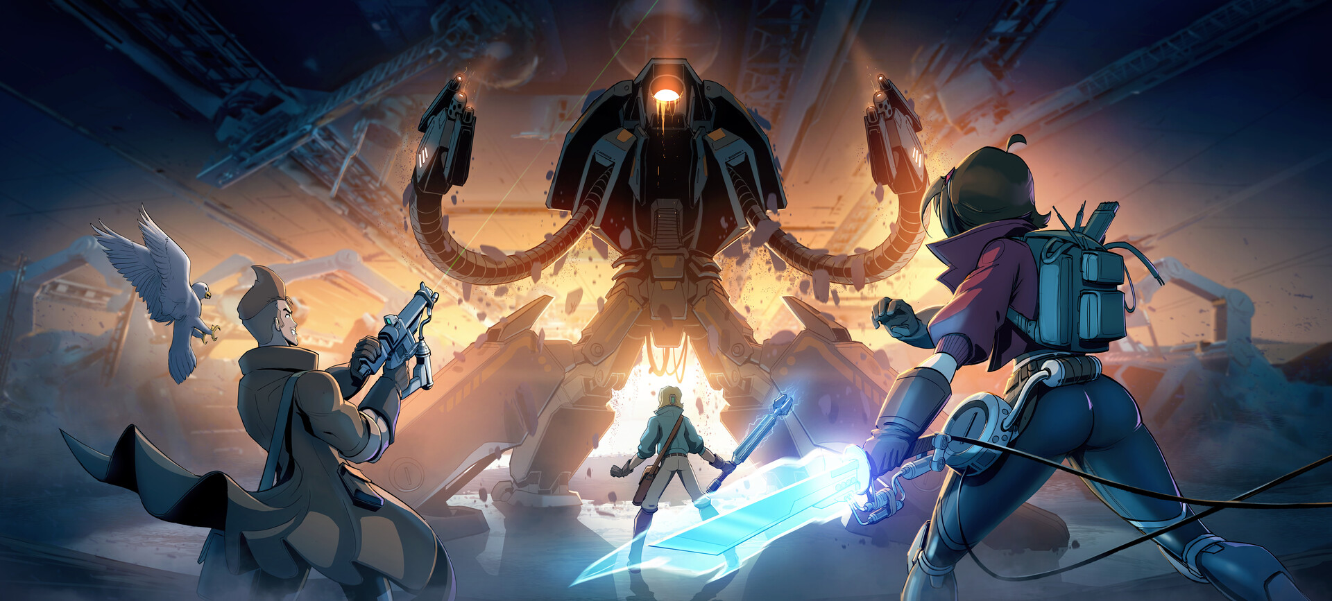 ArtStation - Drone Fight