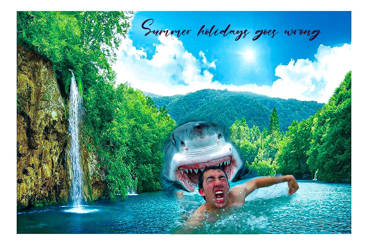 ArtStation - Summer Holidays Goes Wrong (Photoshop Manipulation)