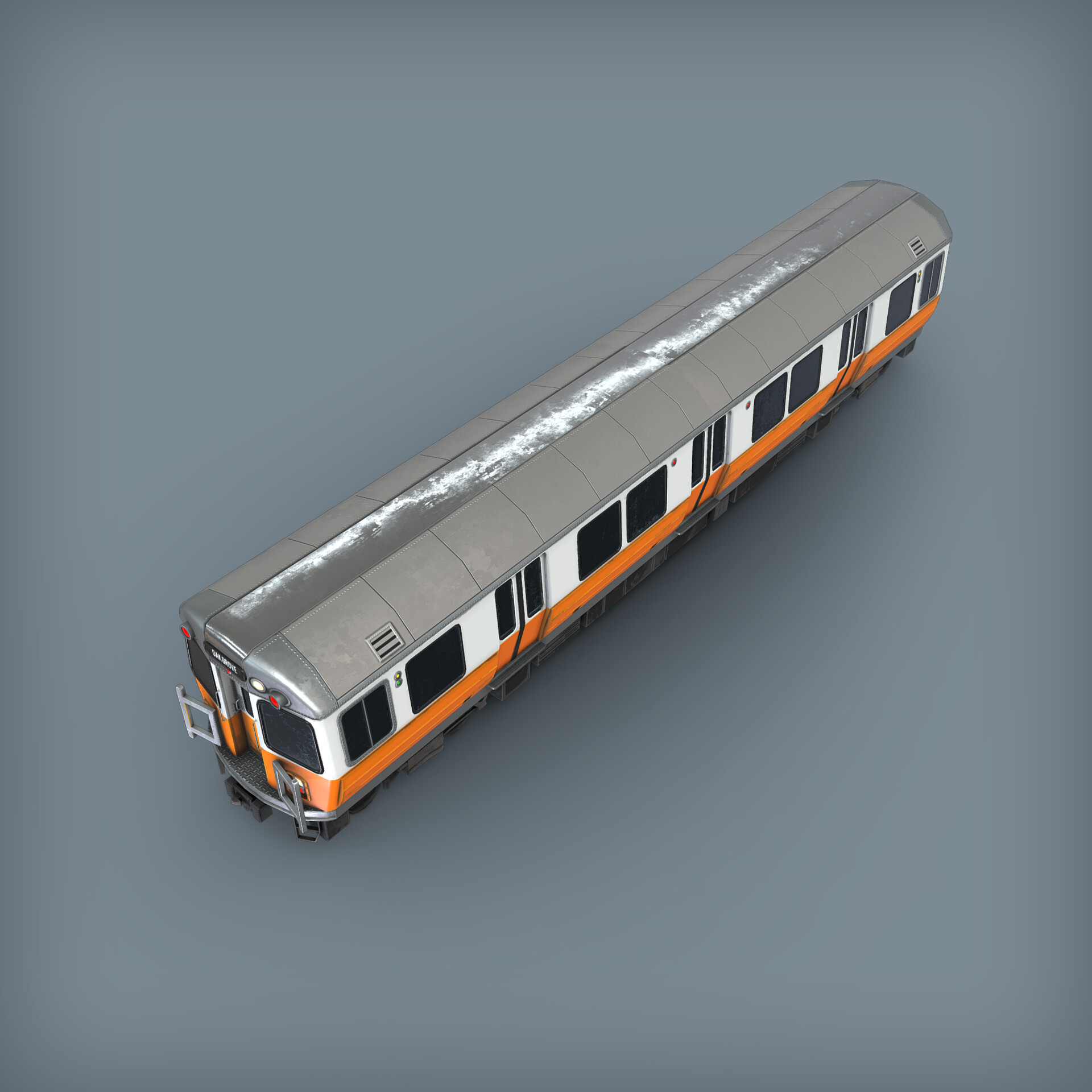 Evan Hiltz - Orange Line Subway Train