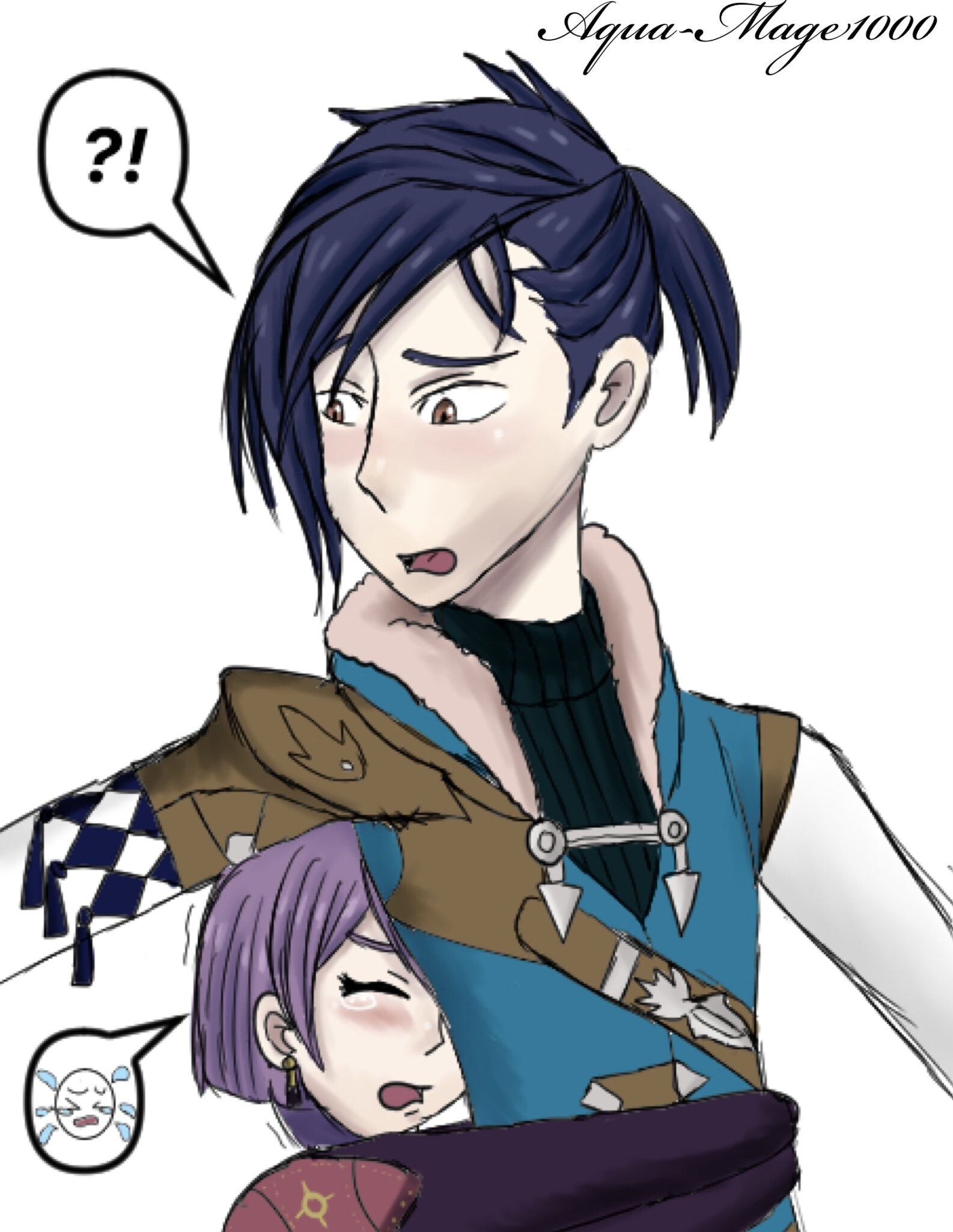 ArtStation - Felix x Bernadetta (Three Houses)