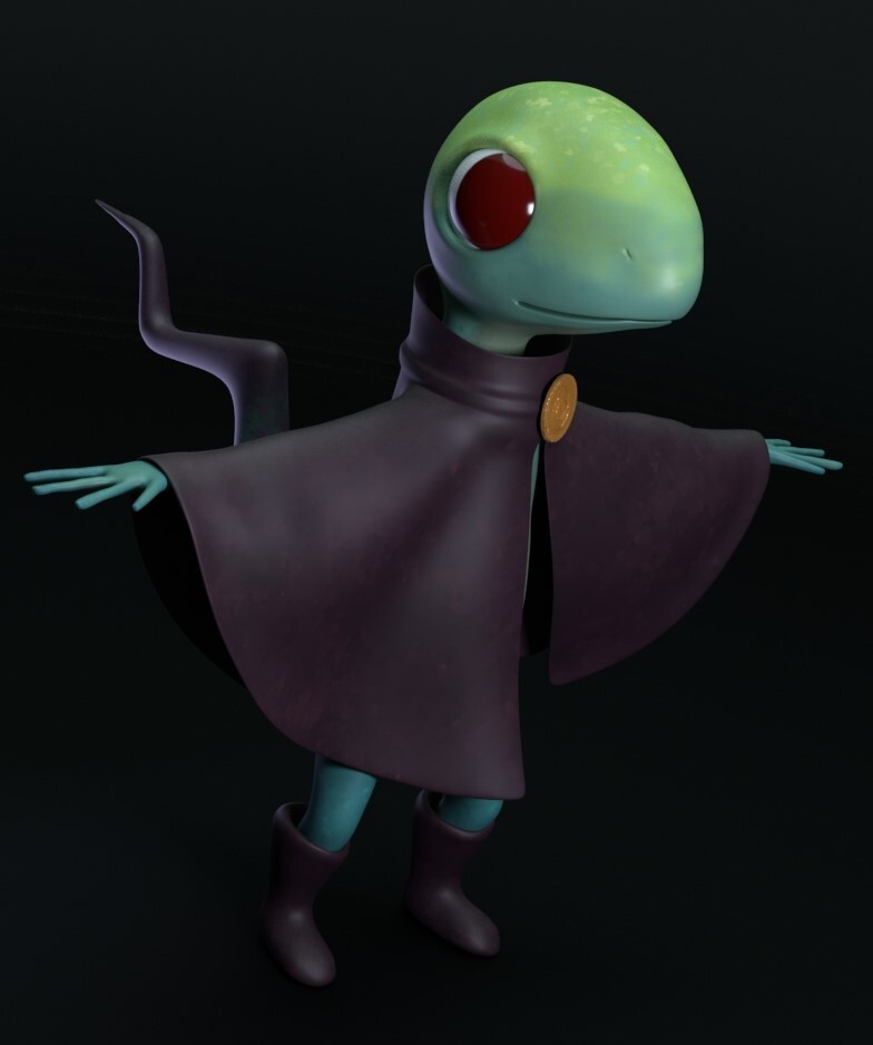 ArtStation - Character Model: Adventurer