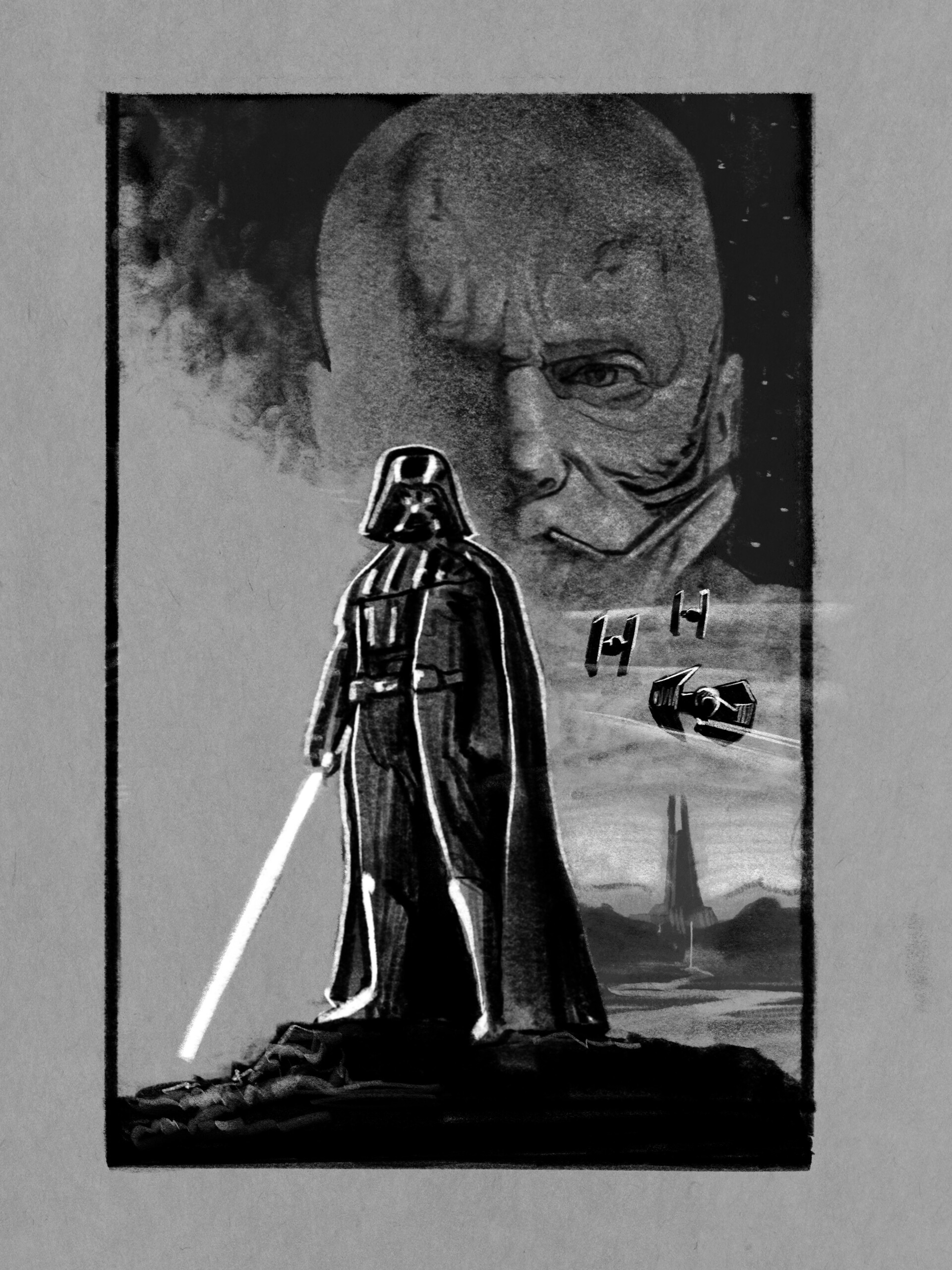 Caleb Sherman - Vader on Mustafar