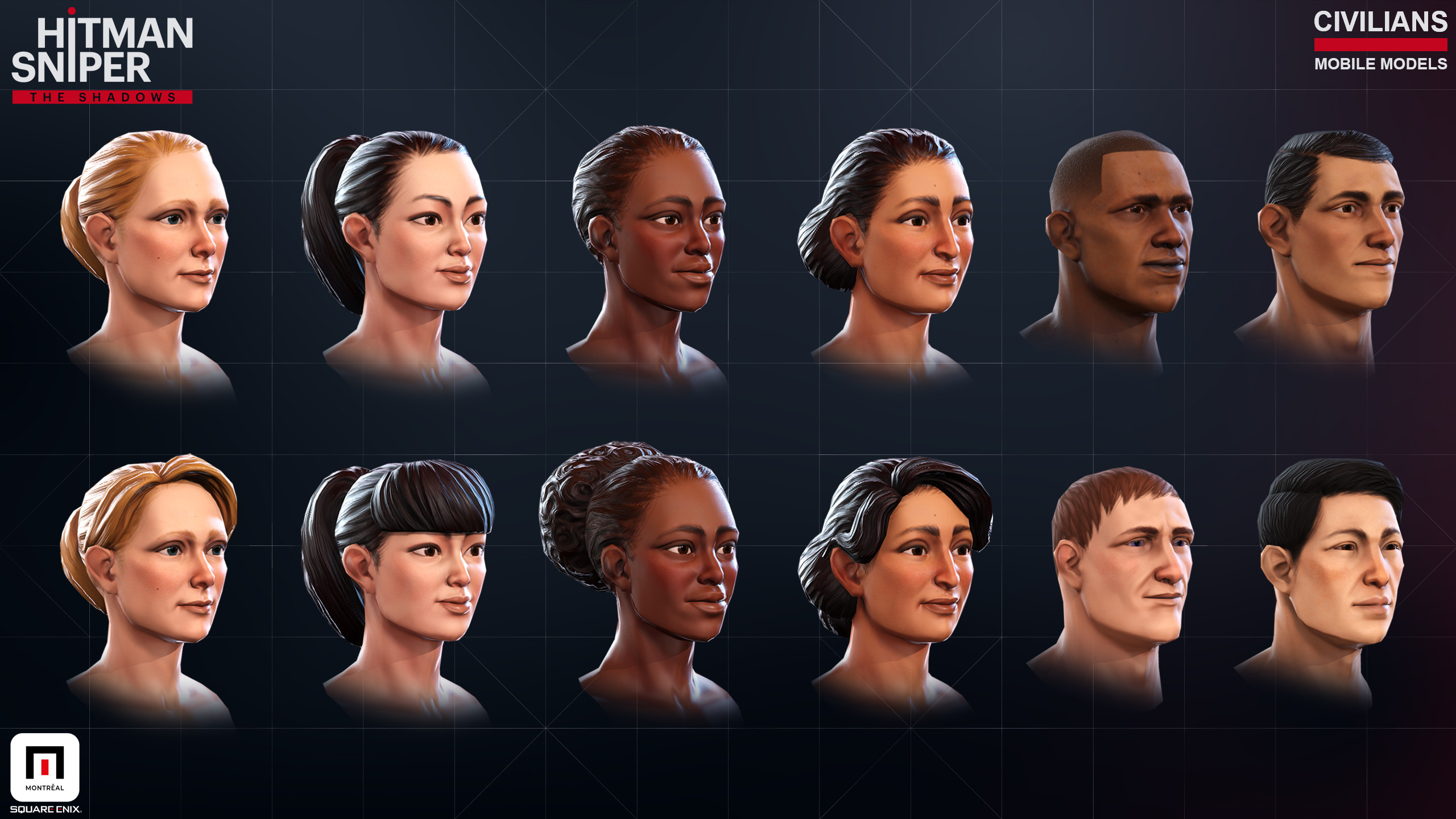 Damien Dozias - Hitman Sniper - The Shadows - NPCs