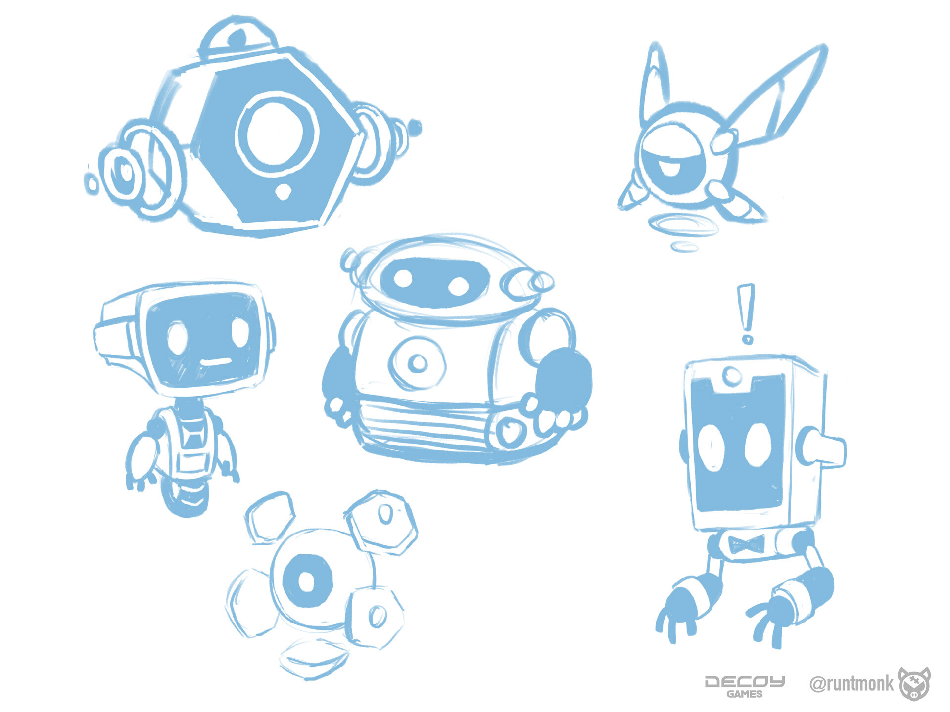 Chris Ortiz - STEM Project - Robot Companion Concept Art