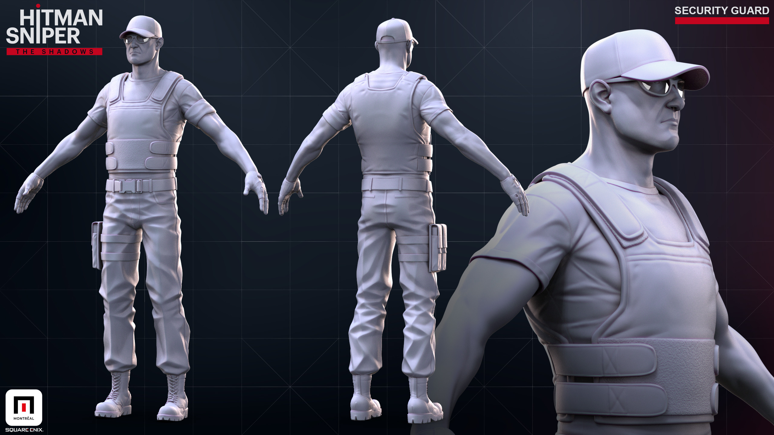 Damien Dozias - Hitman Sniper - The Shadows - NPCs