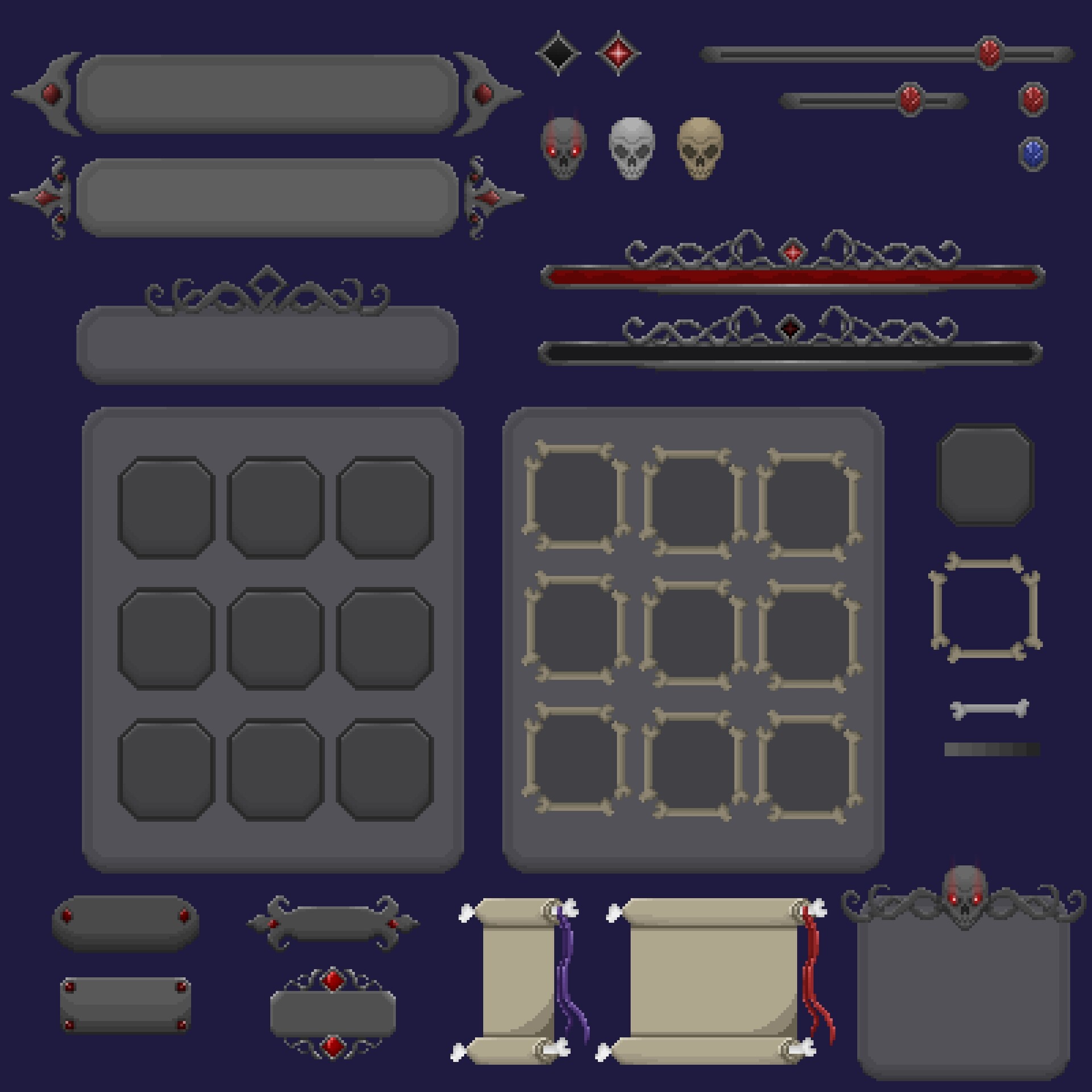 ArtStation - Grindalla UI Assets 1.0