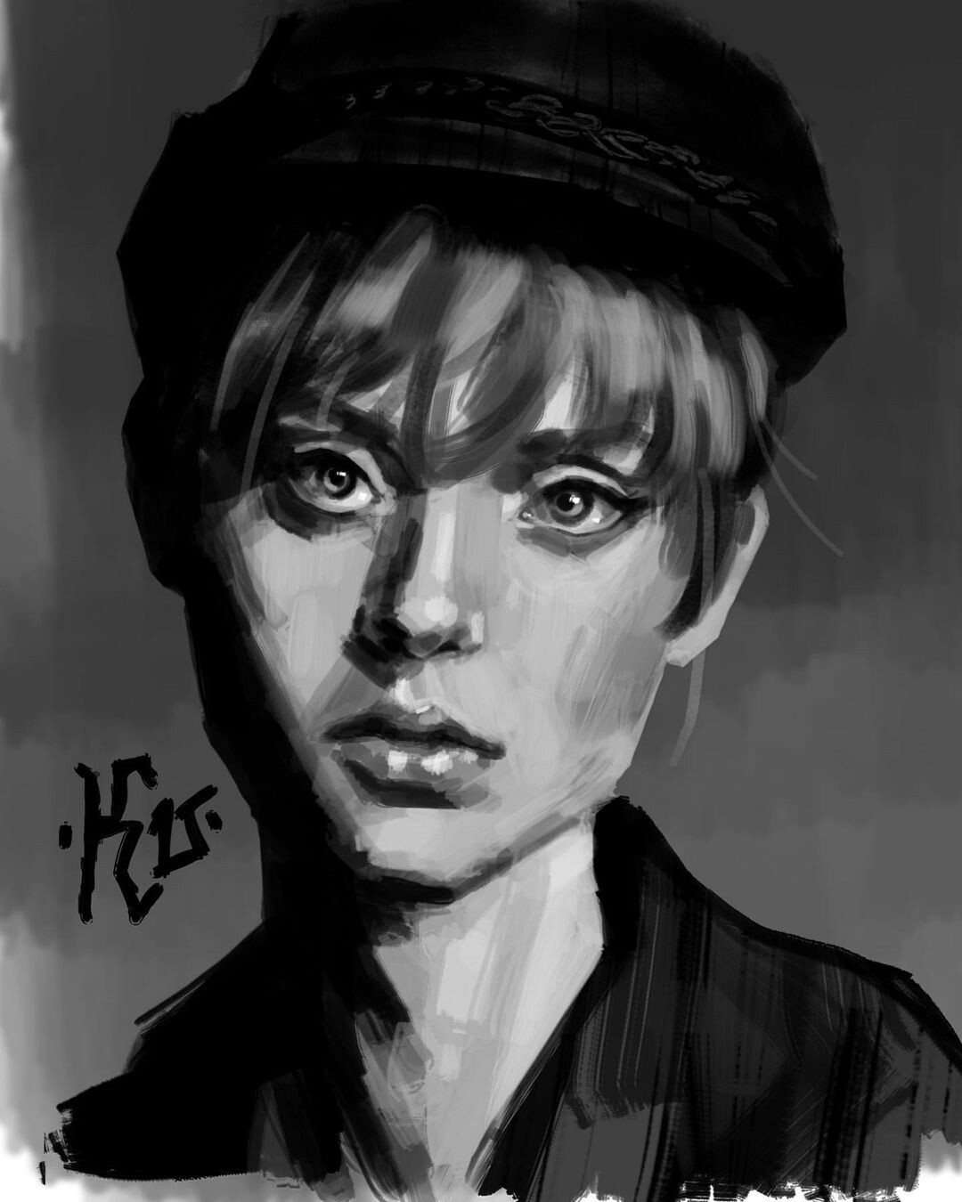 ArtStation - The second portrait, which is logical