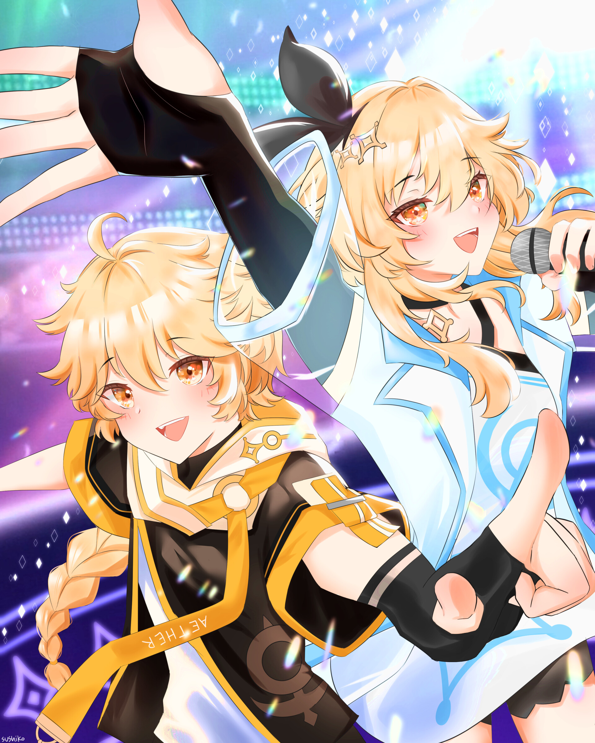Artstation Idol Aether And Lumine