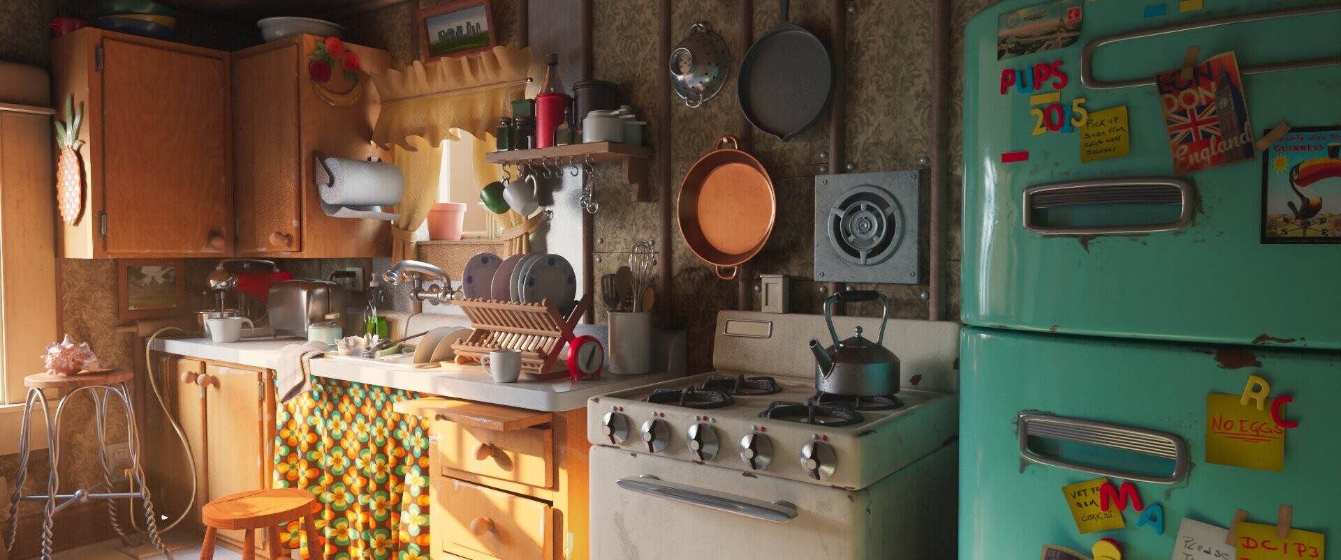 ArtStation - Katana And Renderman 24 example files