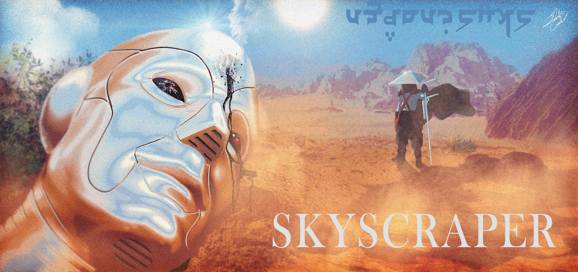 ArtStation - Skyscraper Cover Art