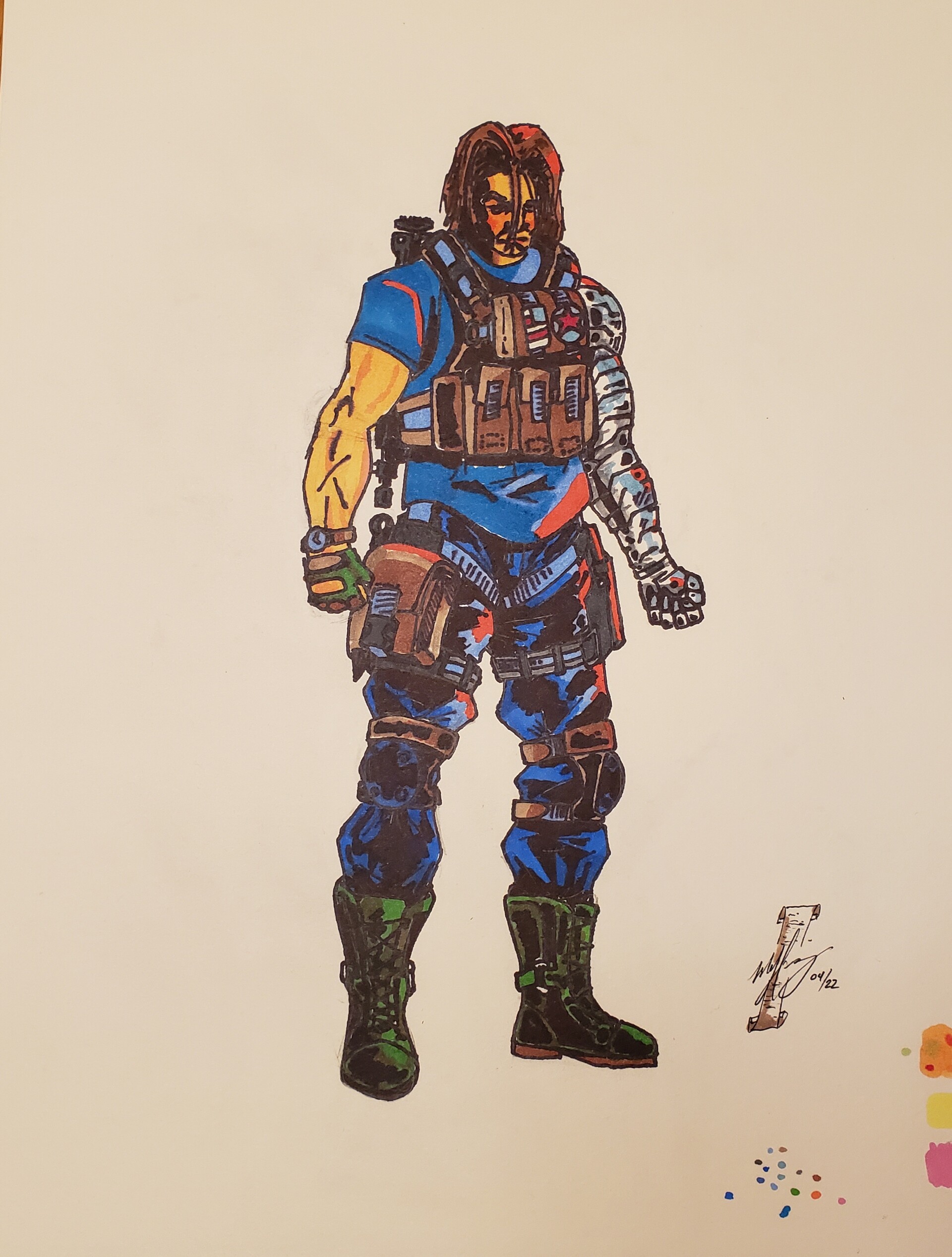 ArtStation - Winter Soldier