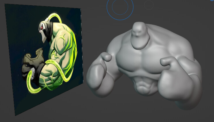 Martín Esteban Rojas - Bane fan art