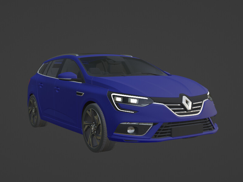 ArtStation - Renault Megane IV estate