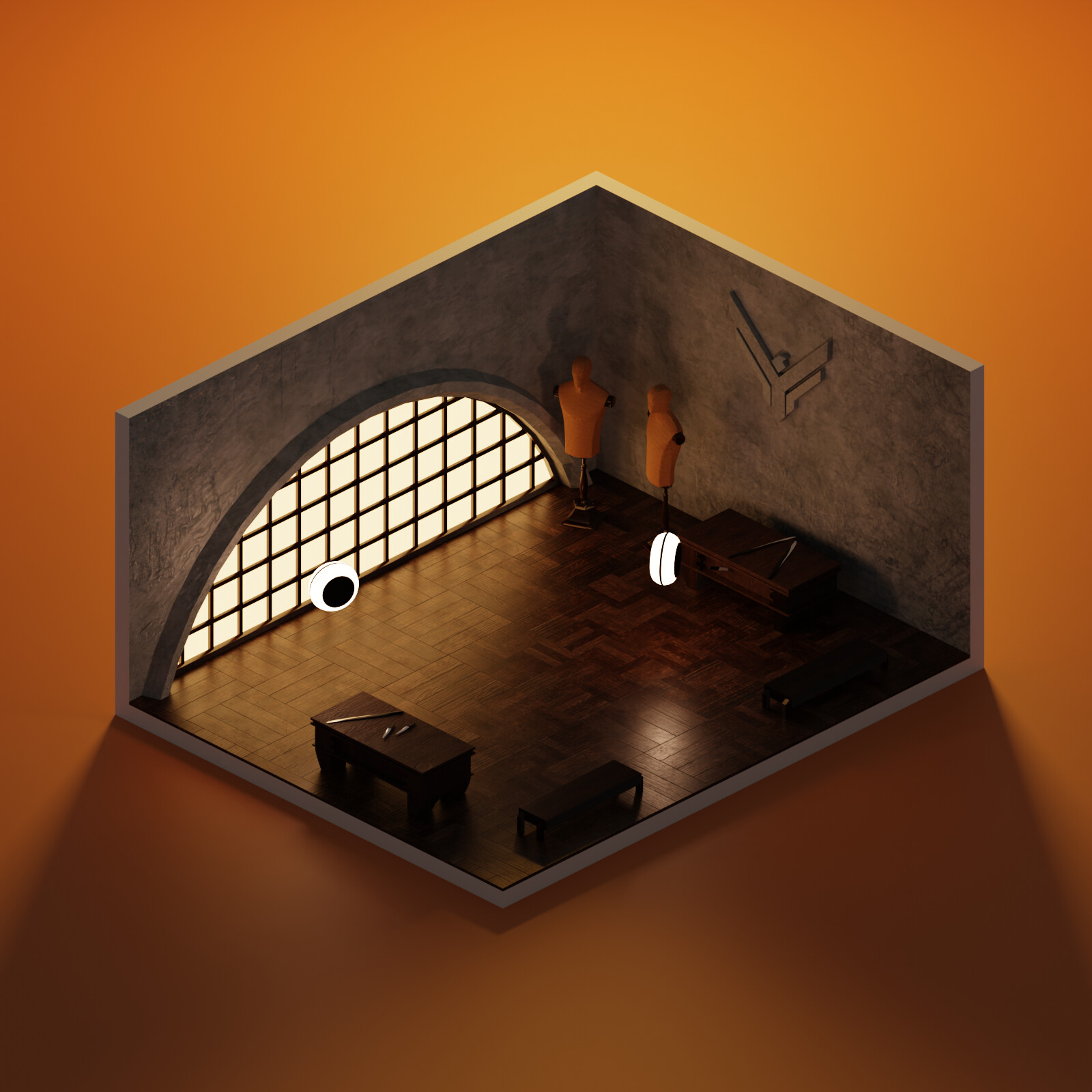 ArtStation - The Training Room