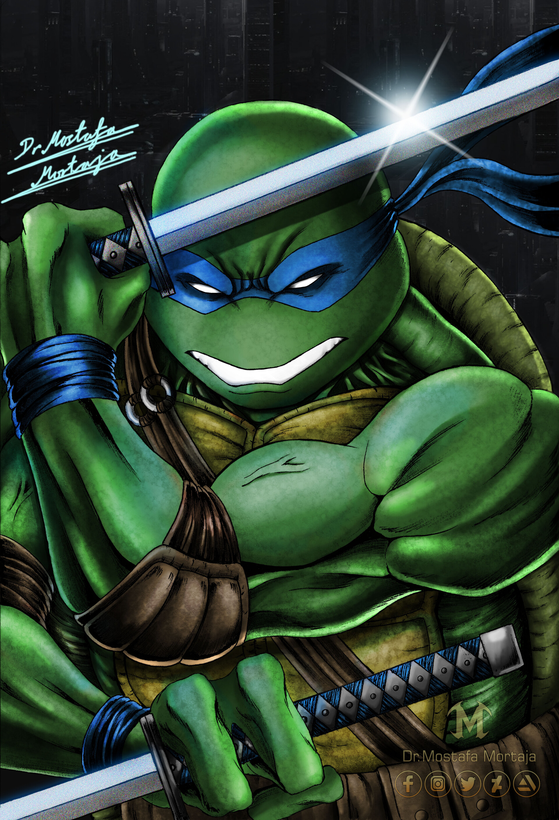ArtStation - Leonardo TMNT