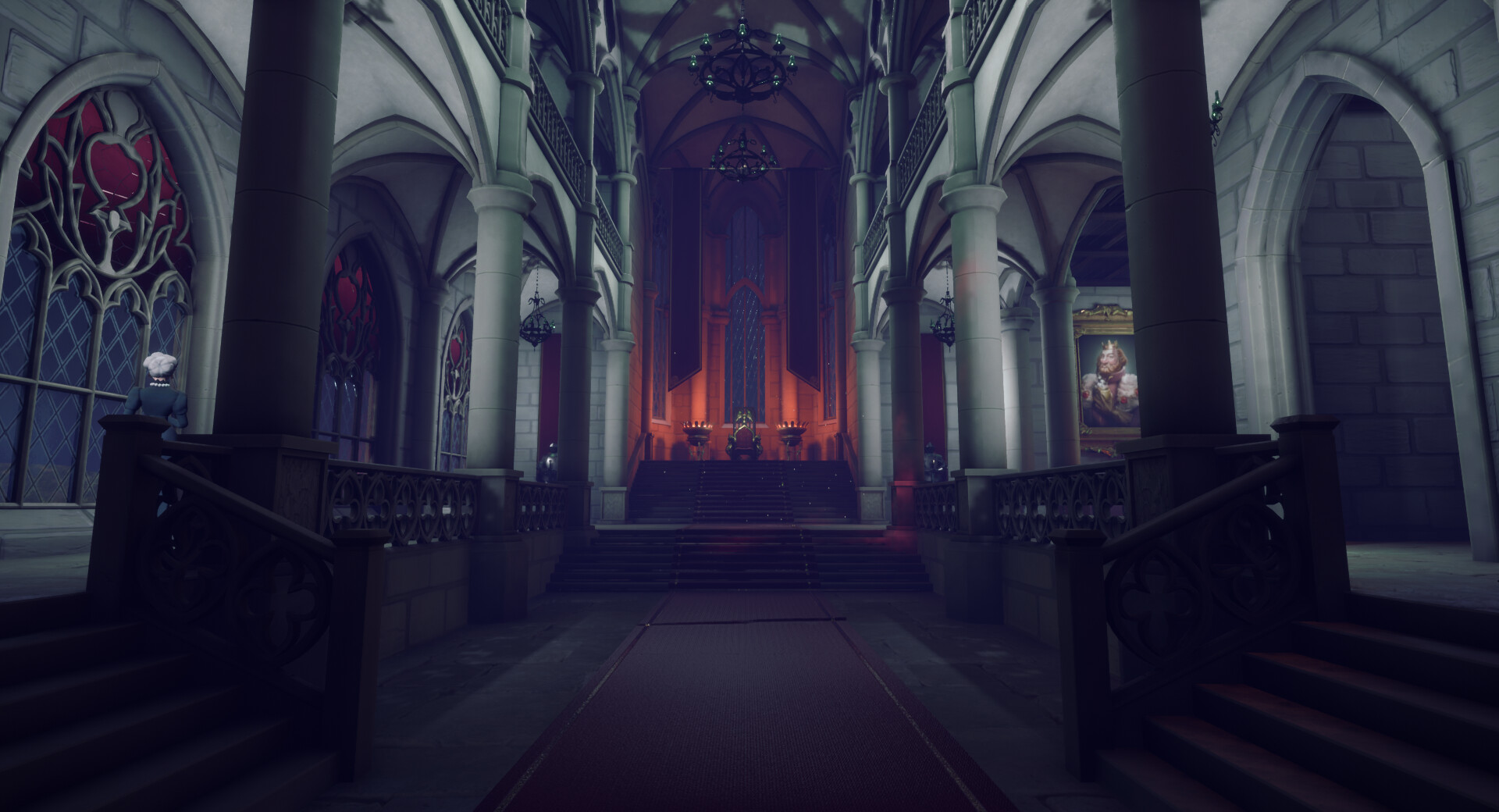 ArtStation - Throne Room Level Design