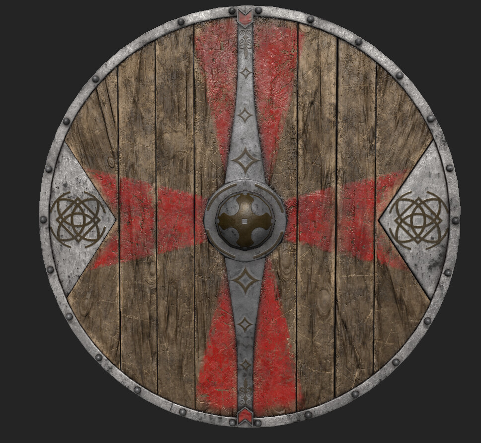 ArtStation - Shield Texturing