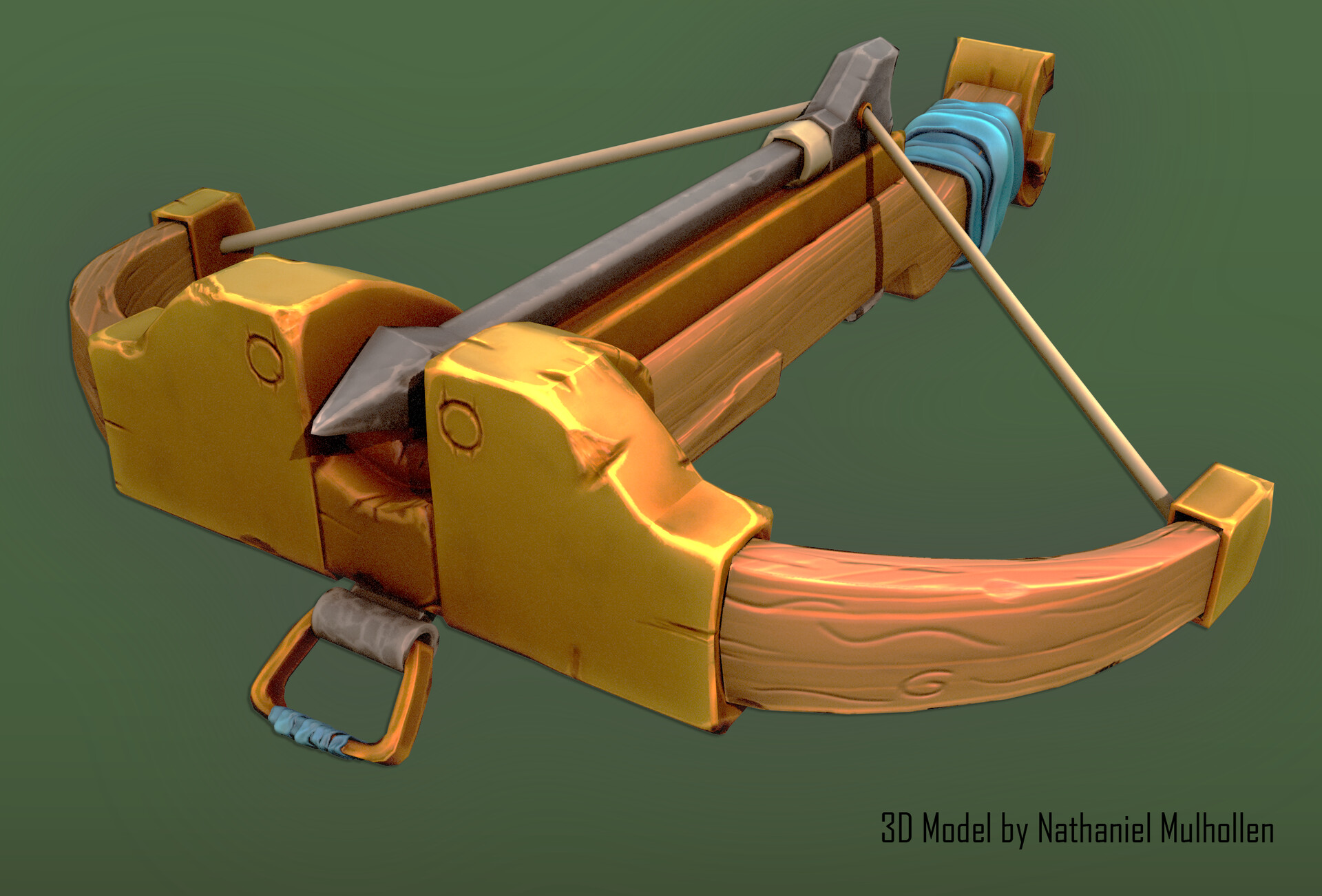 ArtStation - Stylized Crossbow