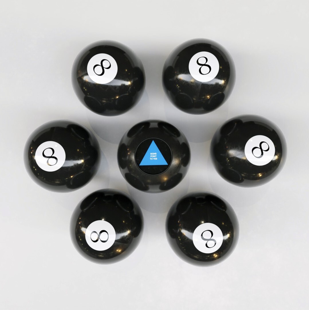 ArtStation - Magic 8 Ball