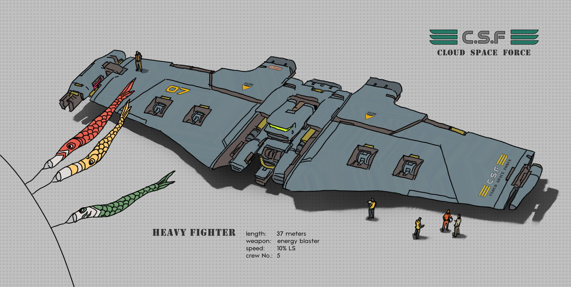 ArtStation - Heavy Fighter