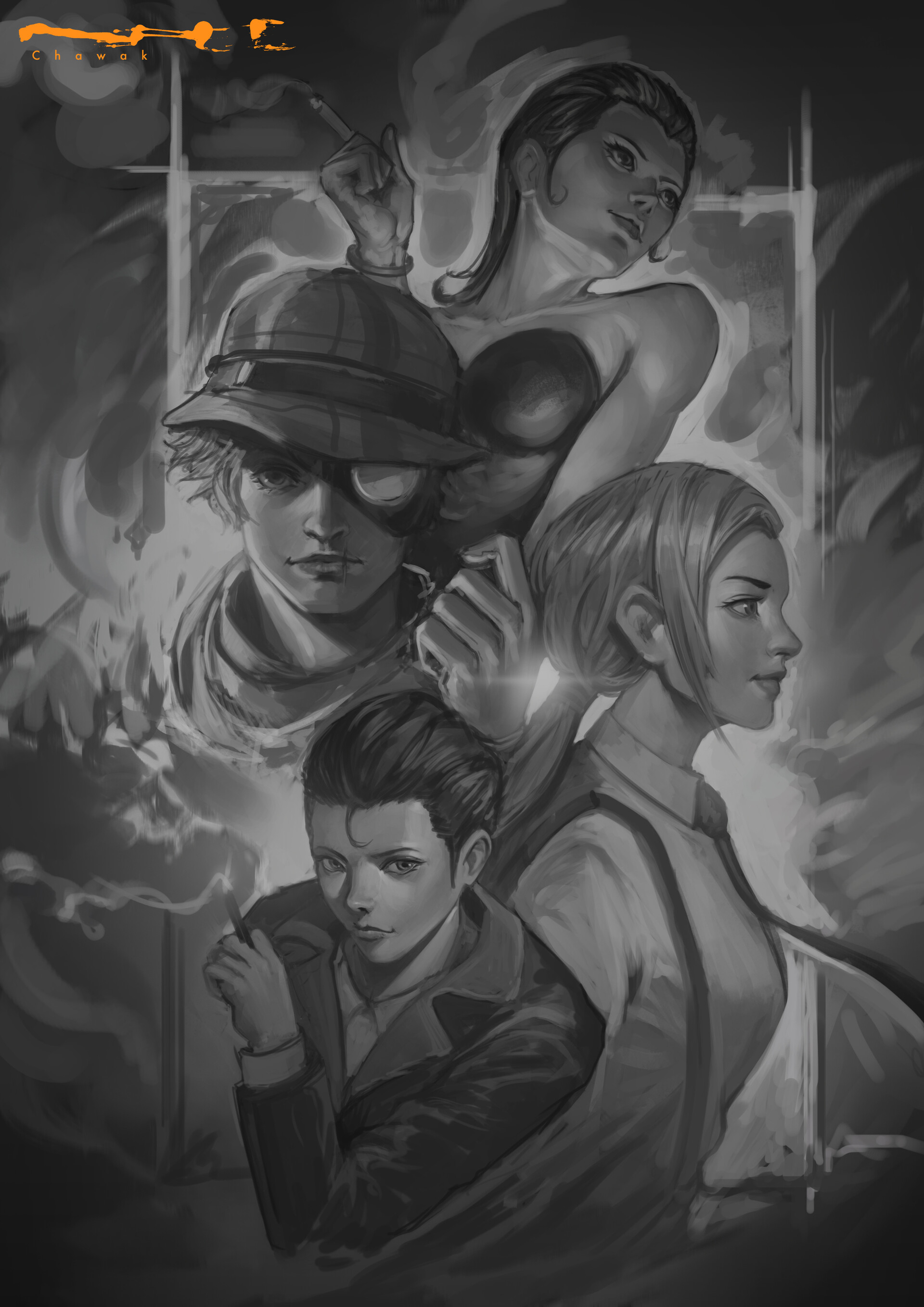 CHAWAK - Character Practice