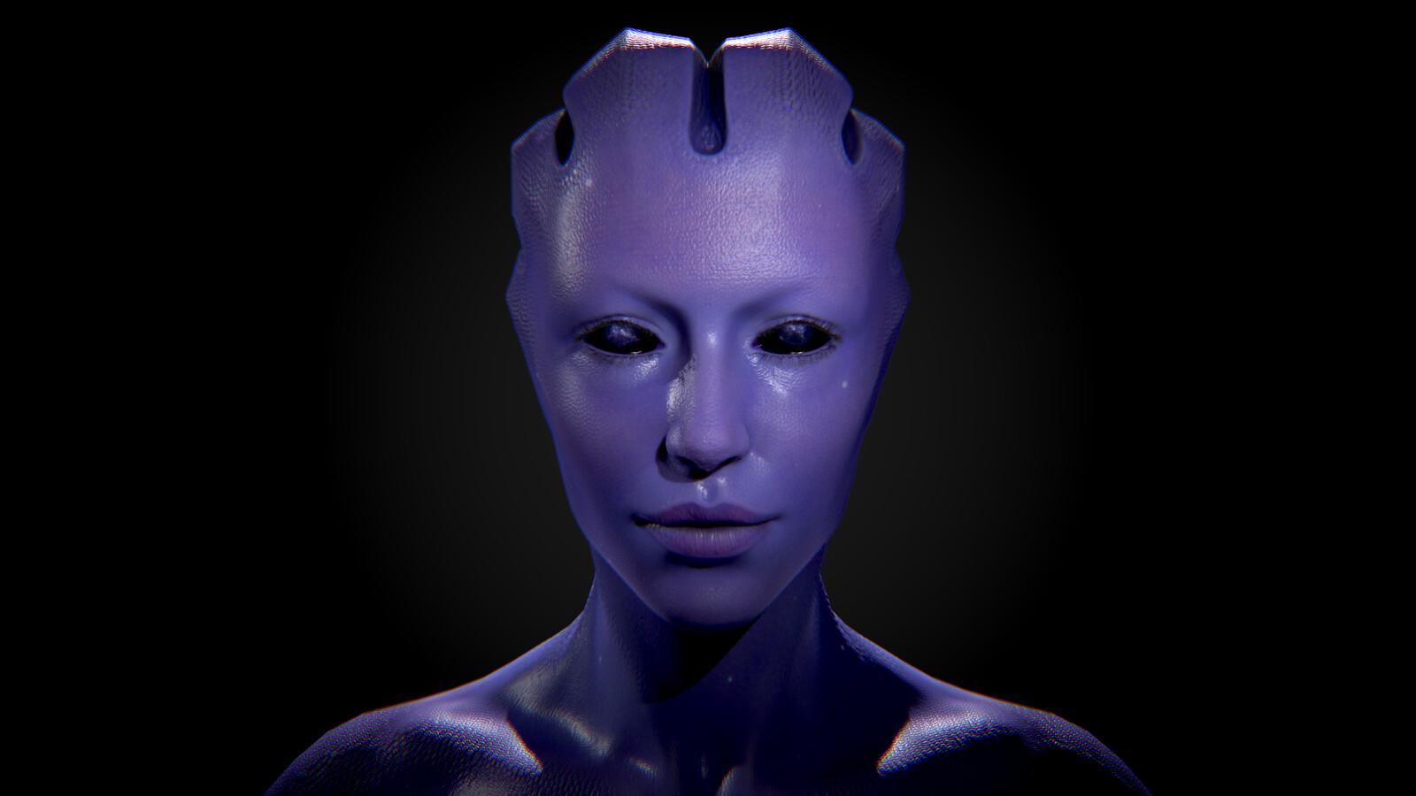 Eugenio Volpato - Asari - Mass Effect fan art