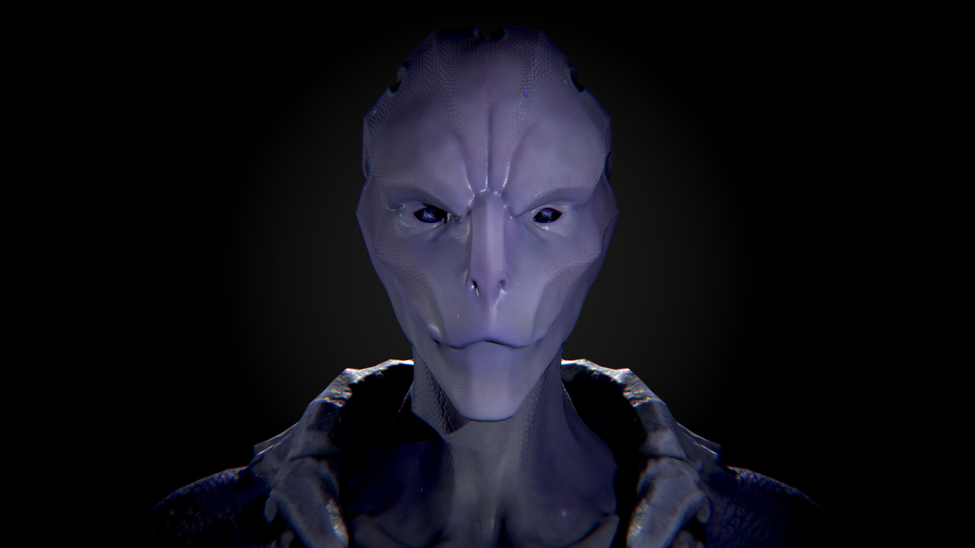 Eugenio Volpato - Asari - Mass Effect fan art