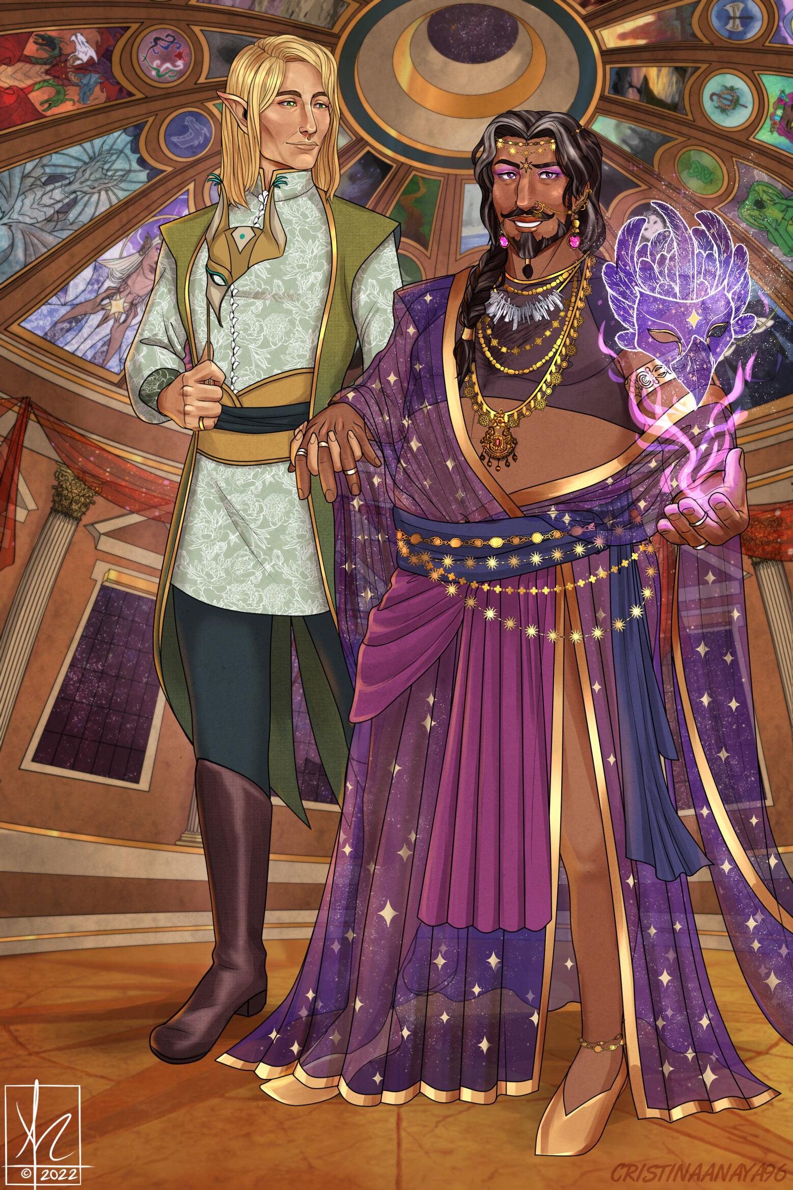 ArtStation - Exandrian Masquerade - Shaun Gilmore and Darius