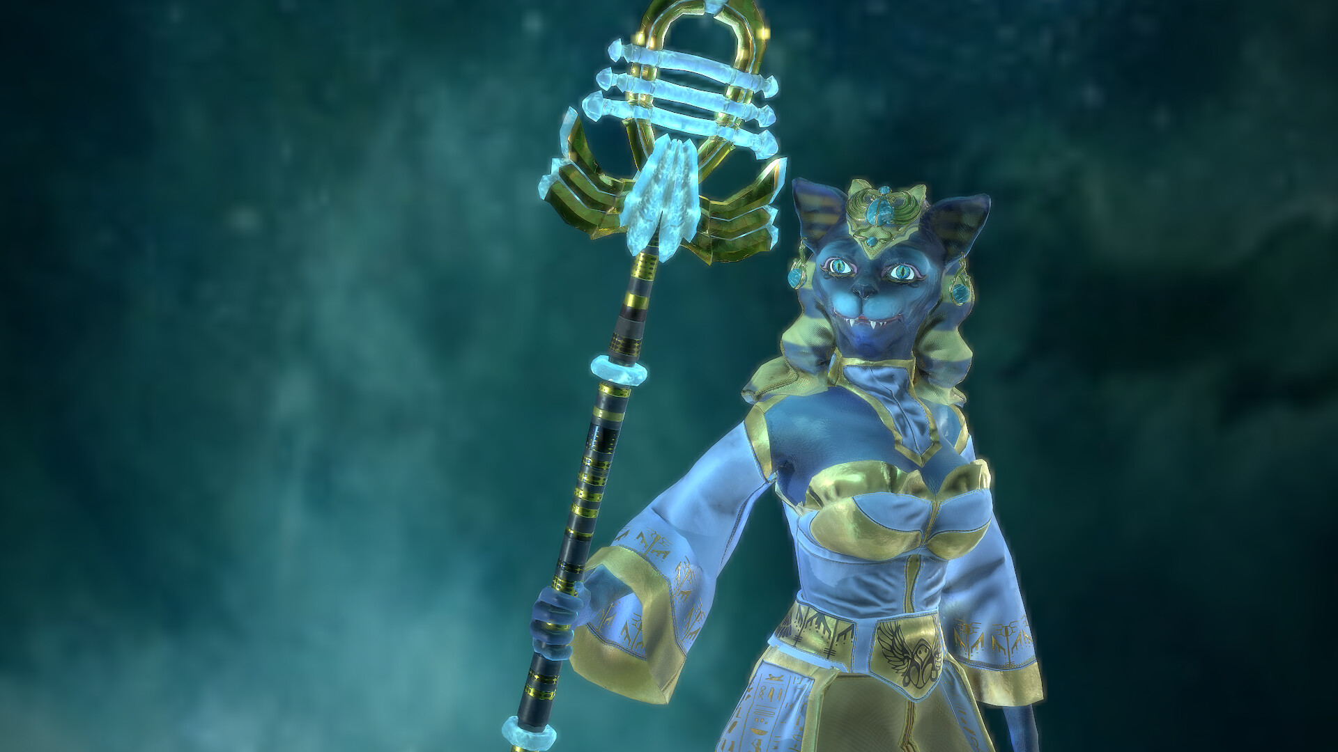 ArtStation - Goddess Cat, Bastet