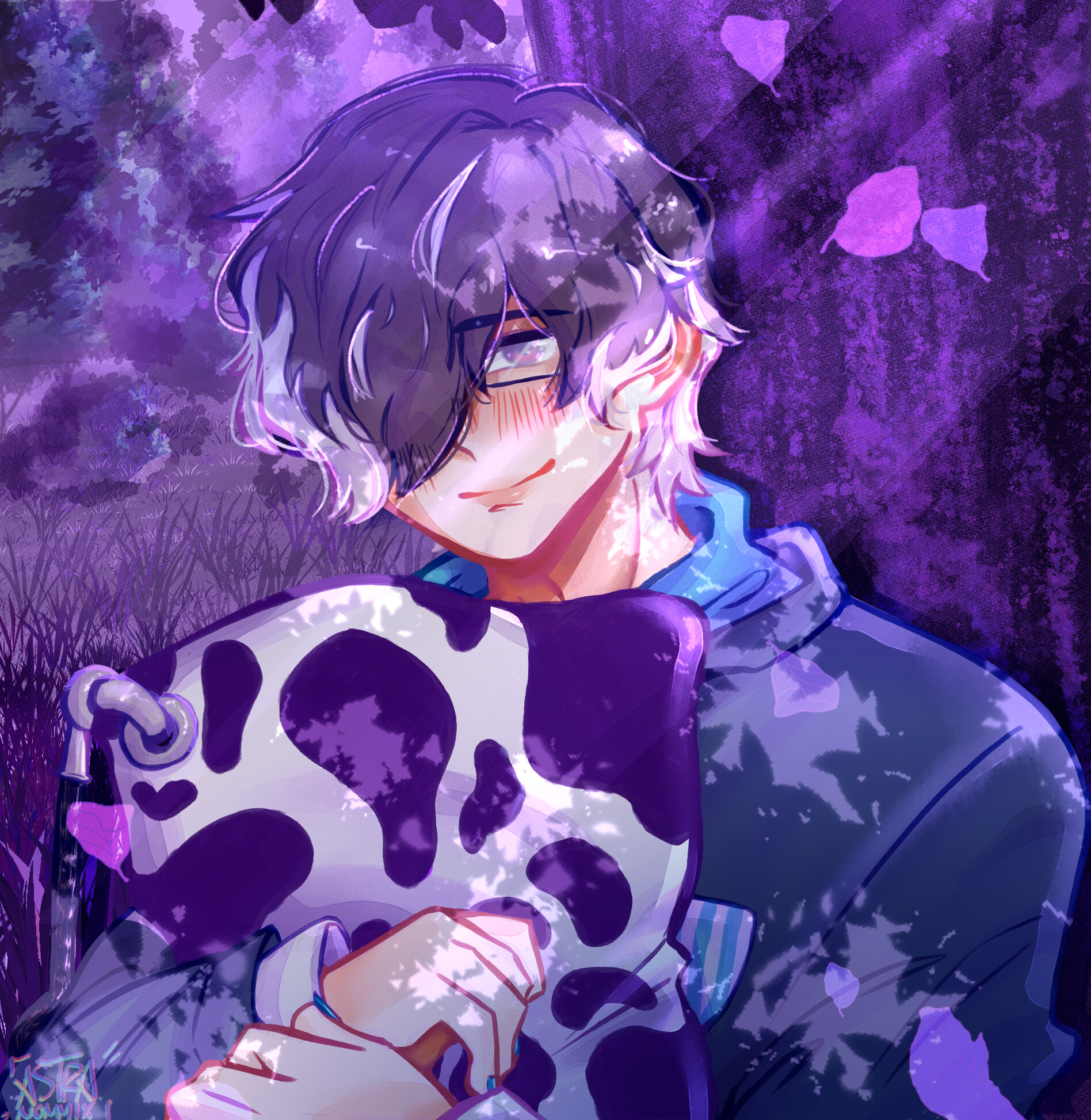 ArtStation - Belphegor in glasses