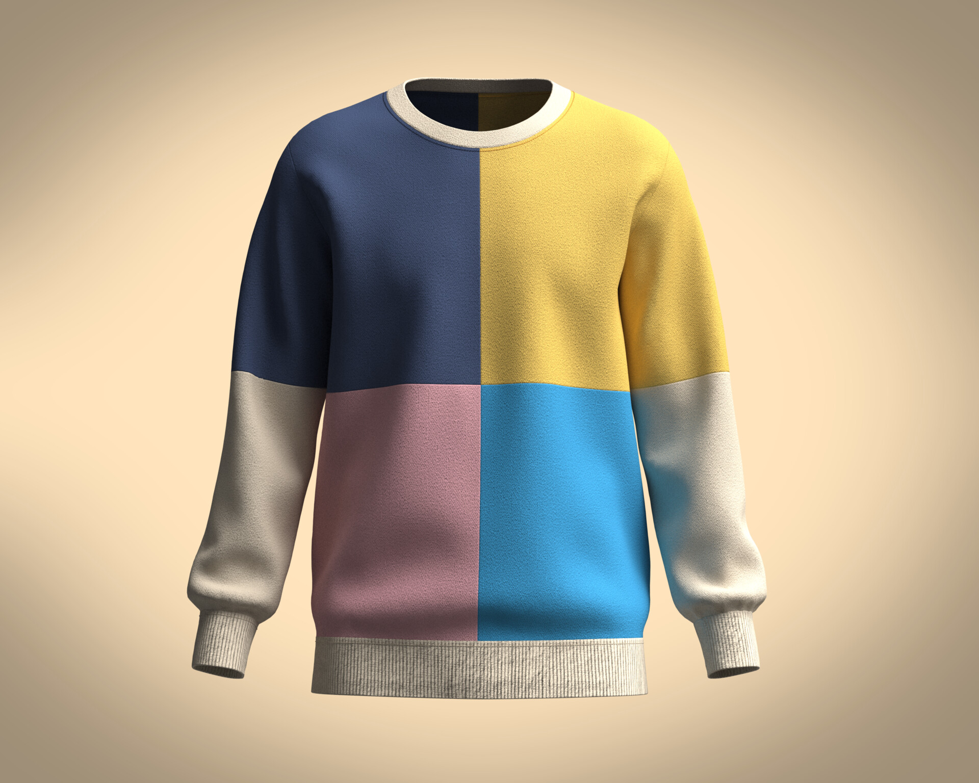 ArtStation - Mens Sweat Shirt Multi Color