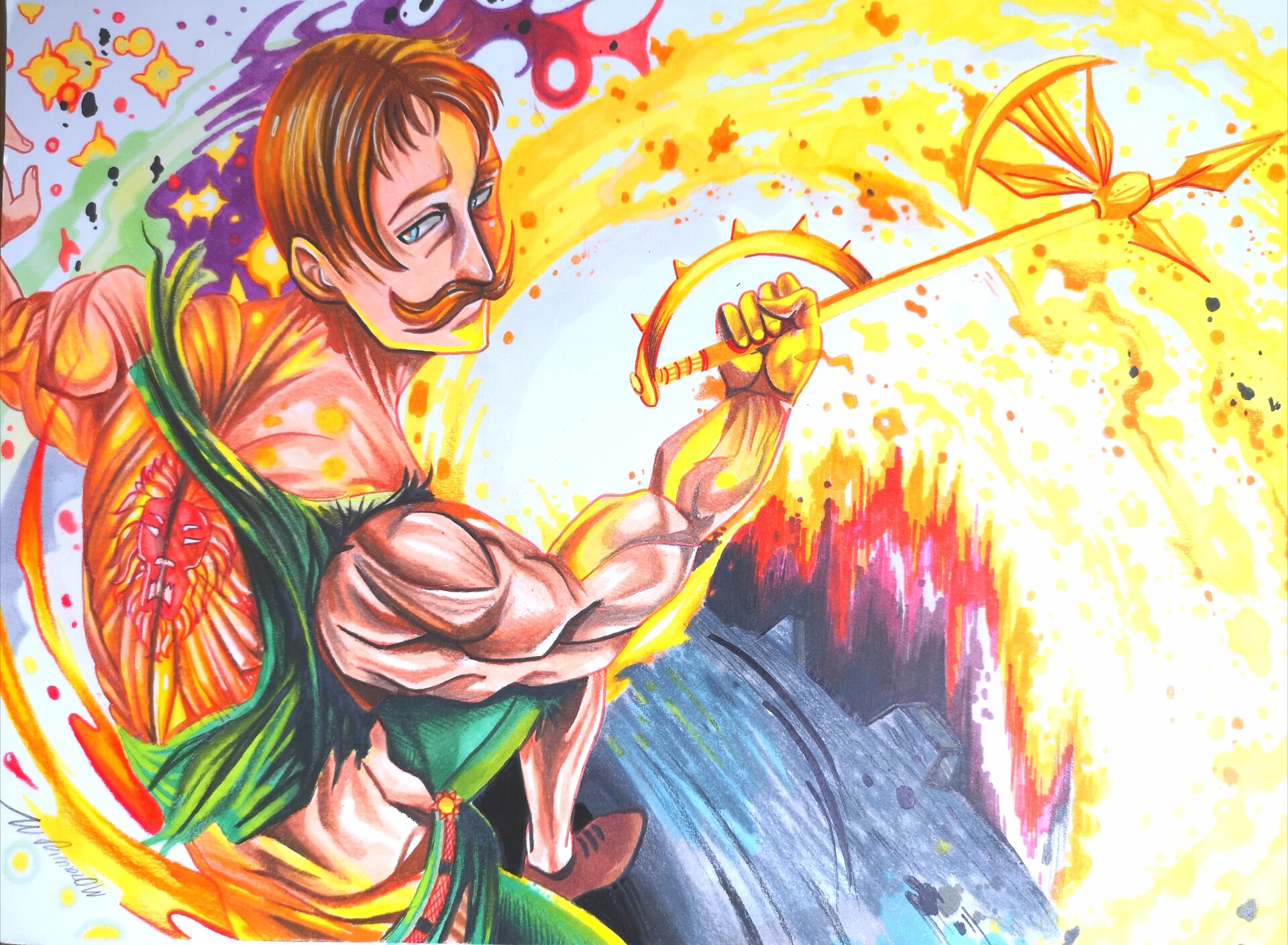 ArtStation - Escanor 7deadly sins