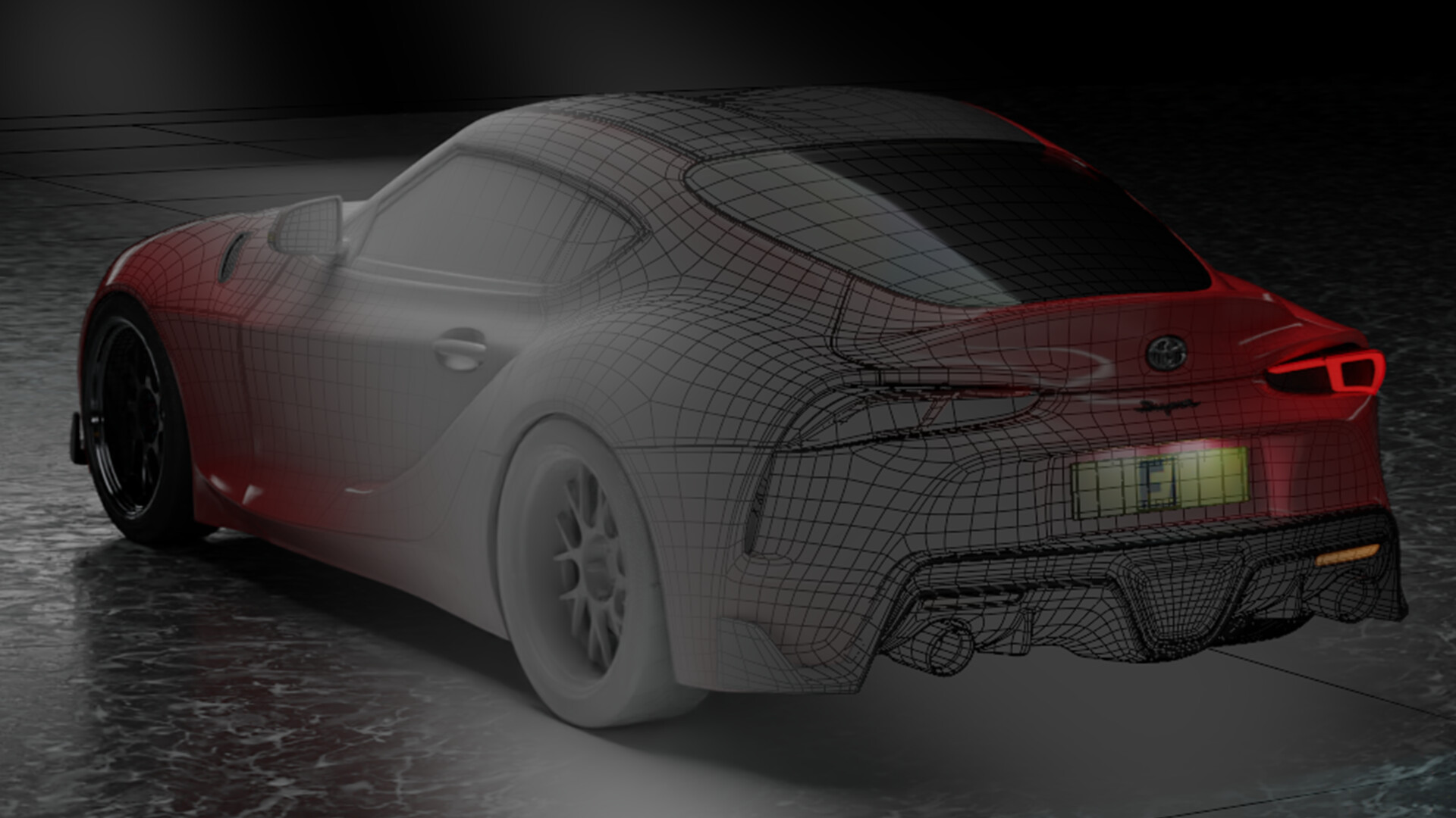 Findley Forrest - Toyota Supra Compositing Project