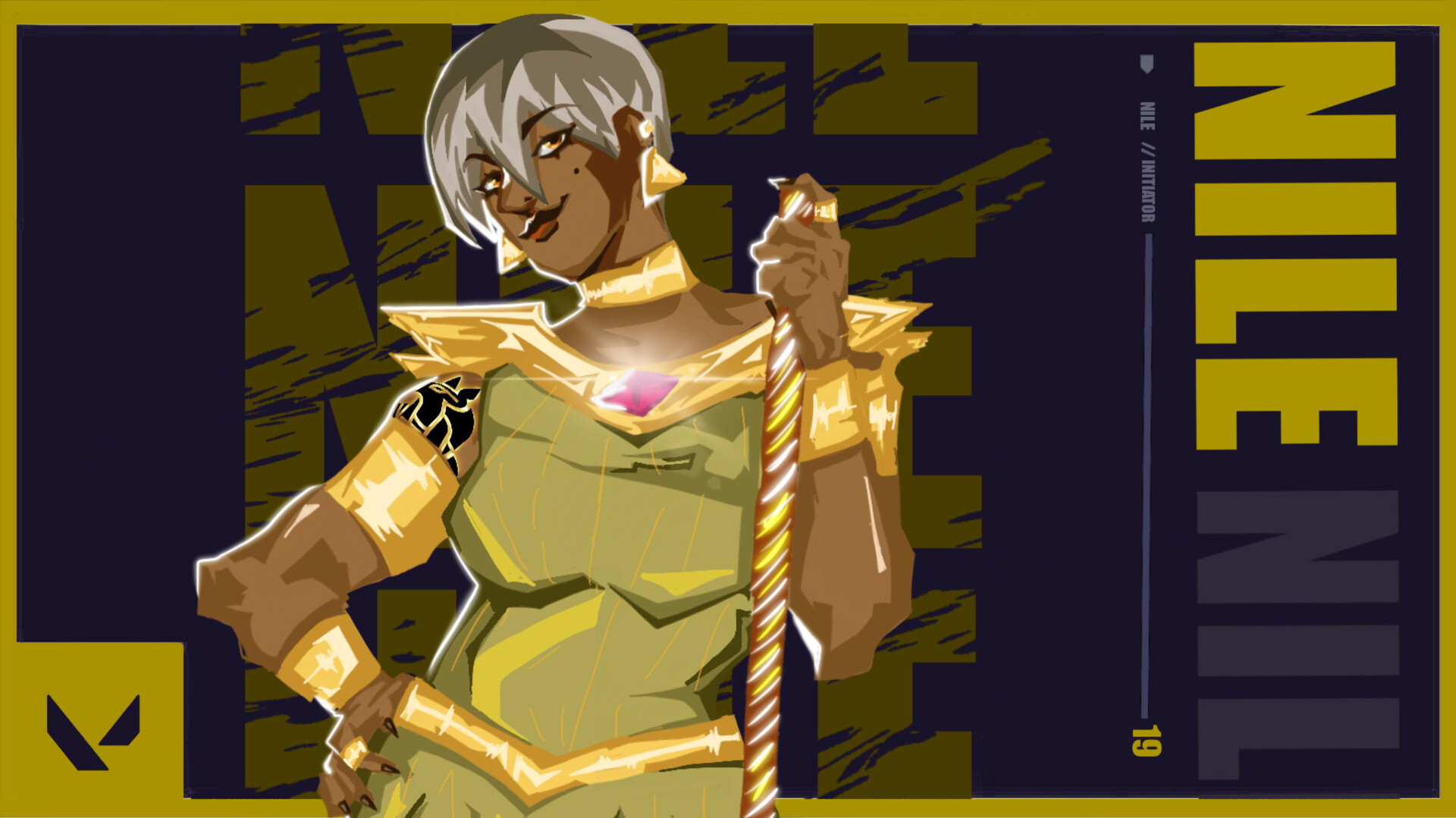 ArtStation - NILE // VALORANT agent concept!