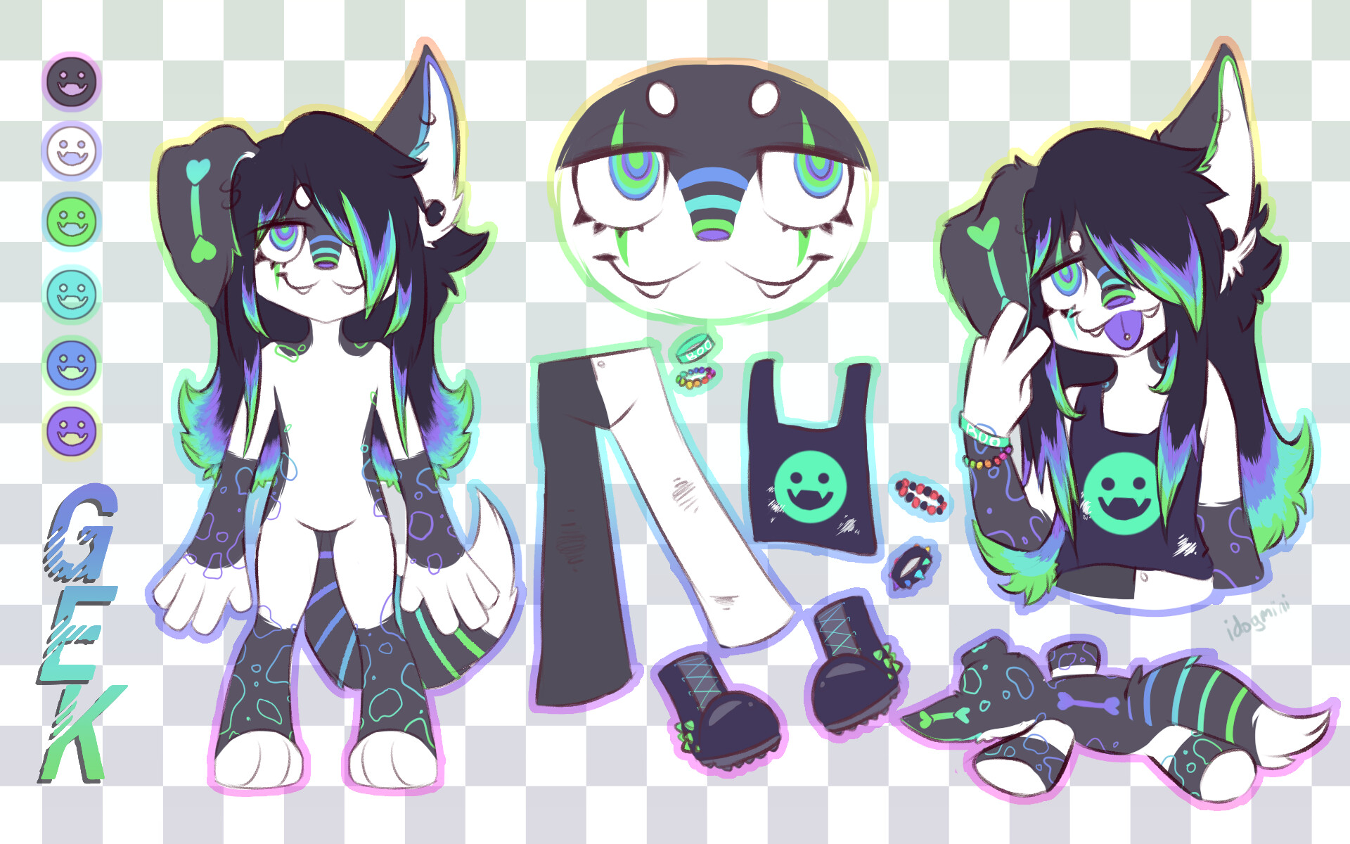 ArtStation - Gek - Ref Sheet