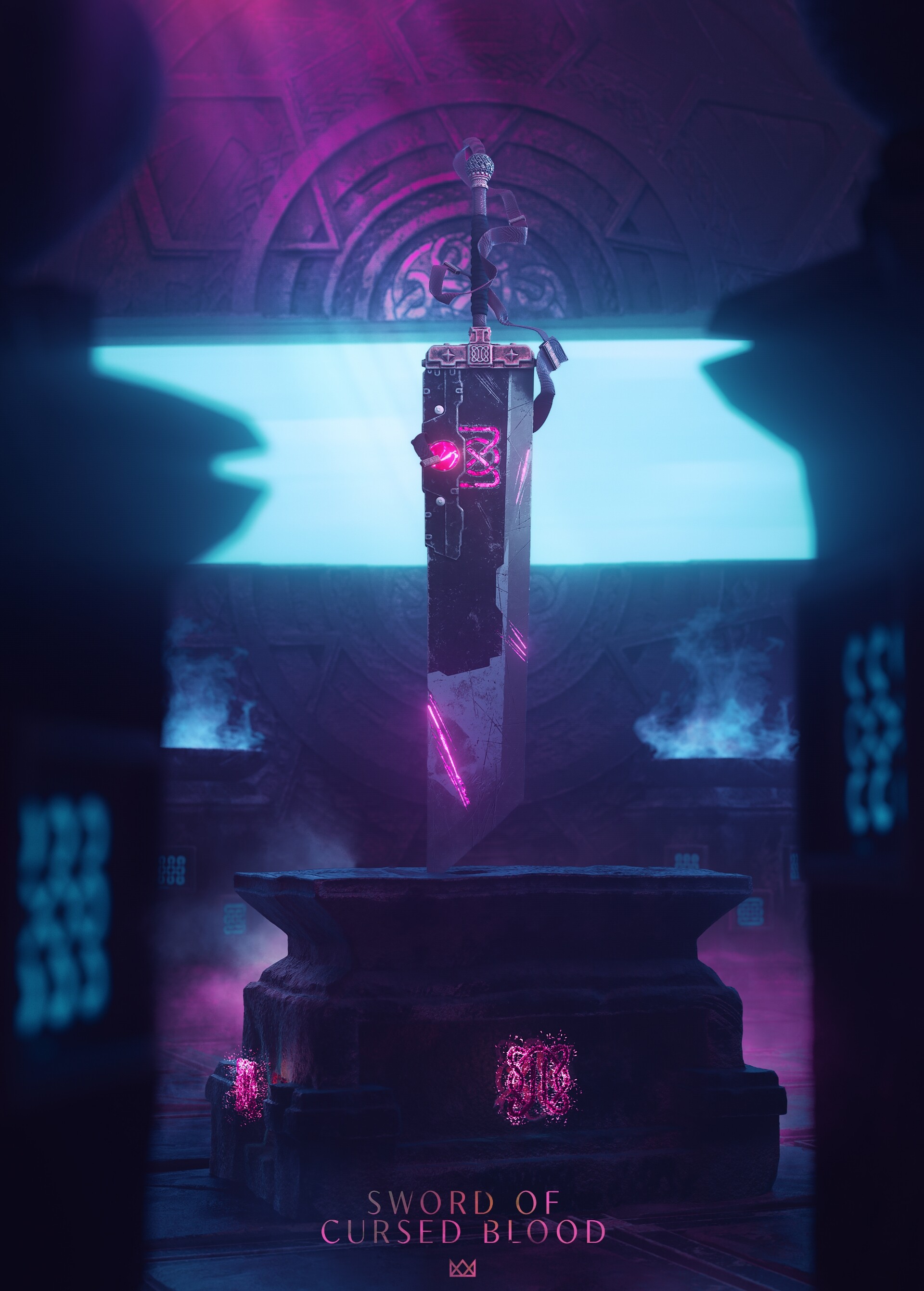 ArtStation - Sword of Cursed Blood
