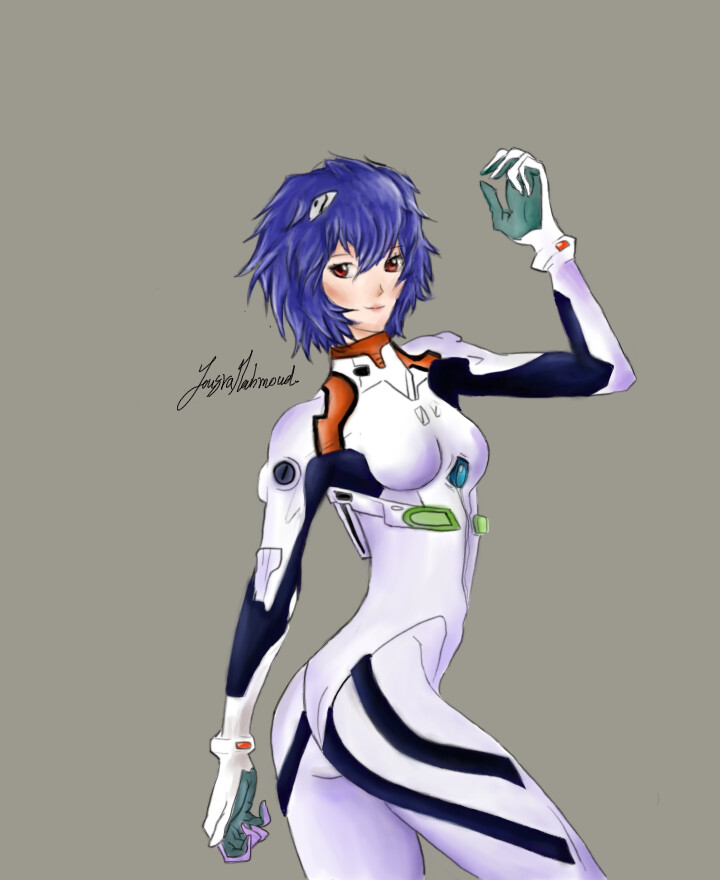 ArtStation - rei / evangelion