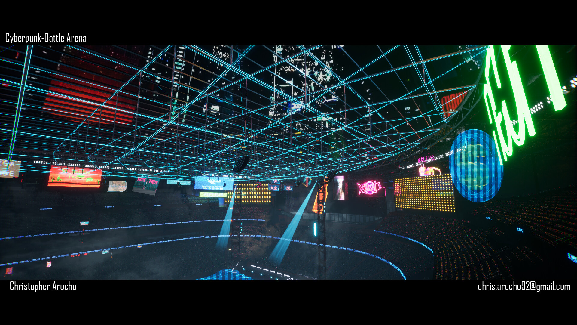 Christopher Arocho - Cyberpunk - Battle Arena