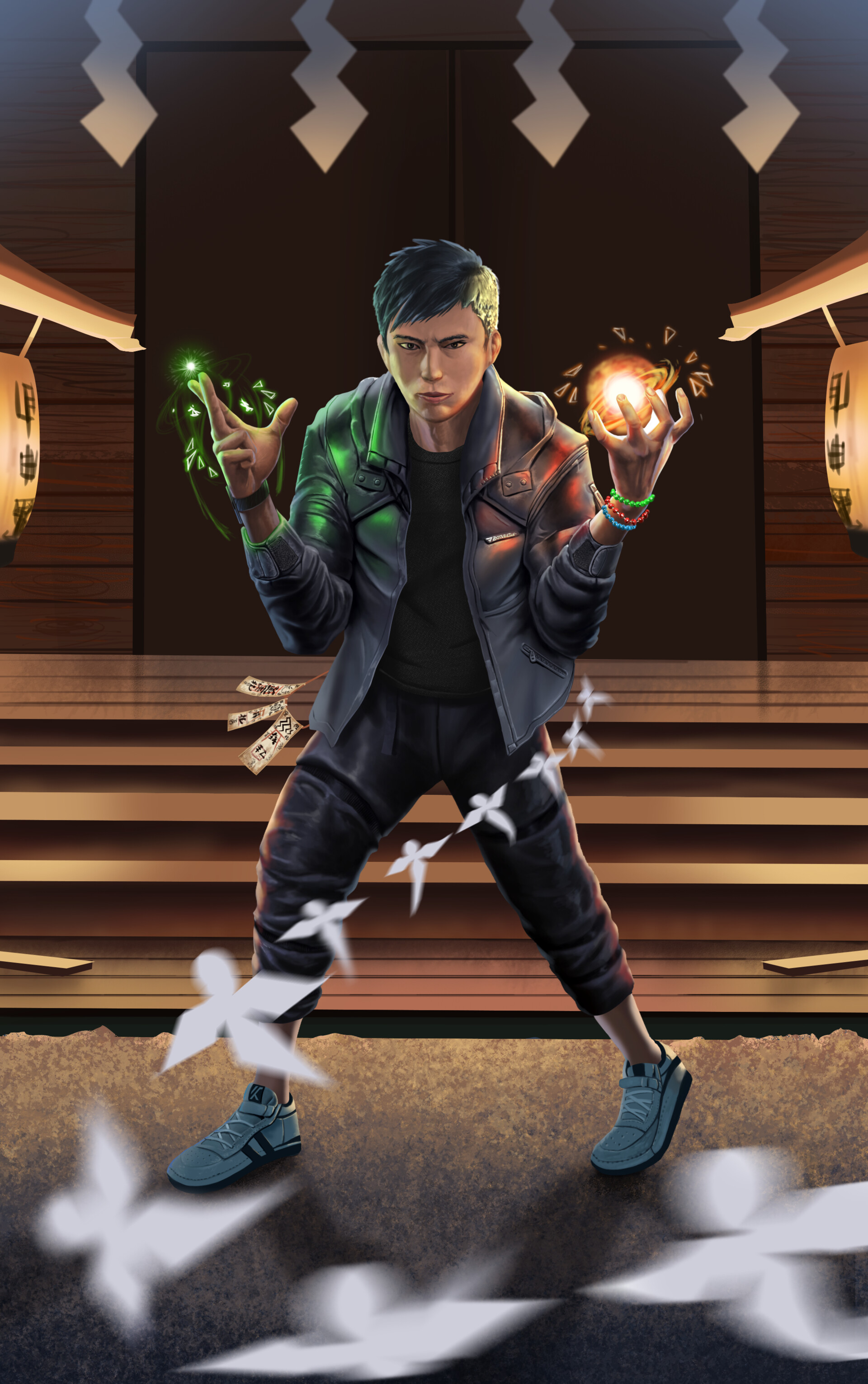 ArtStation - Ghostwire Tokyo Fan Art