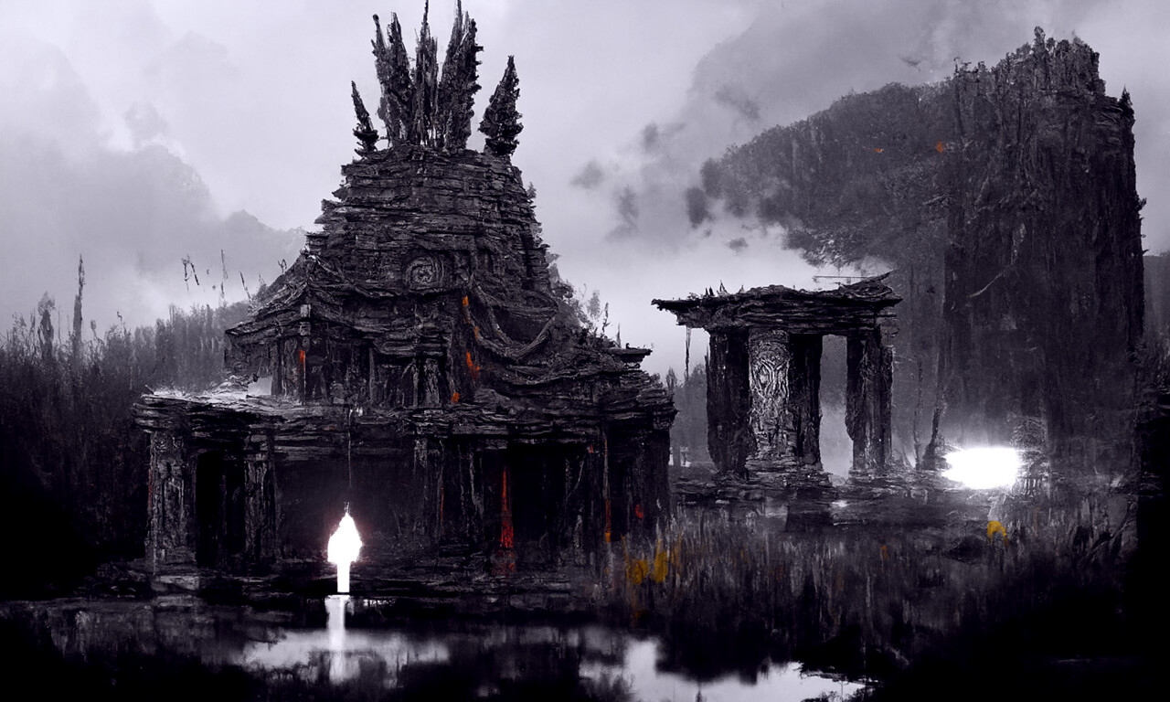ArtStation - Darkness Temple Concept Art
