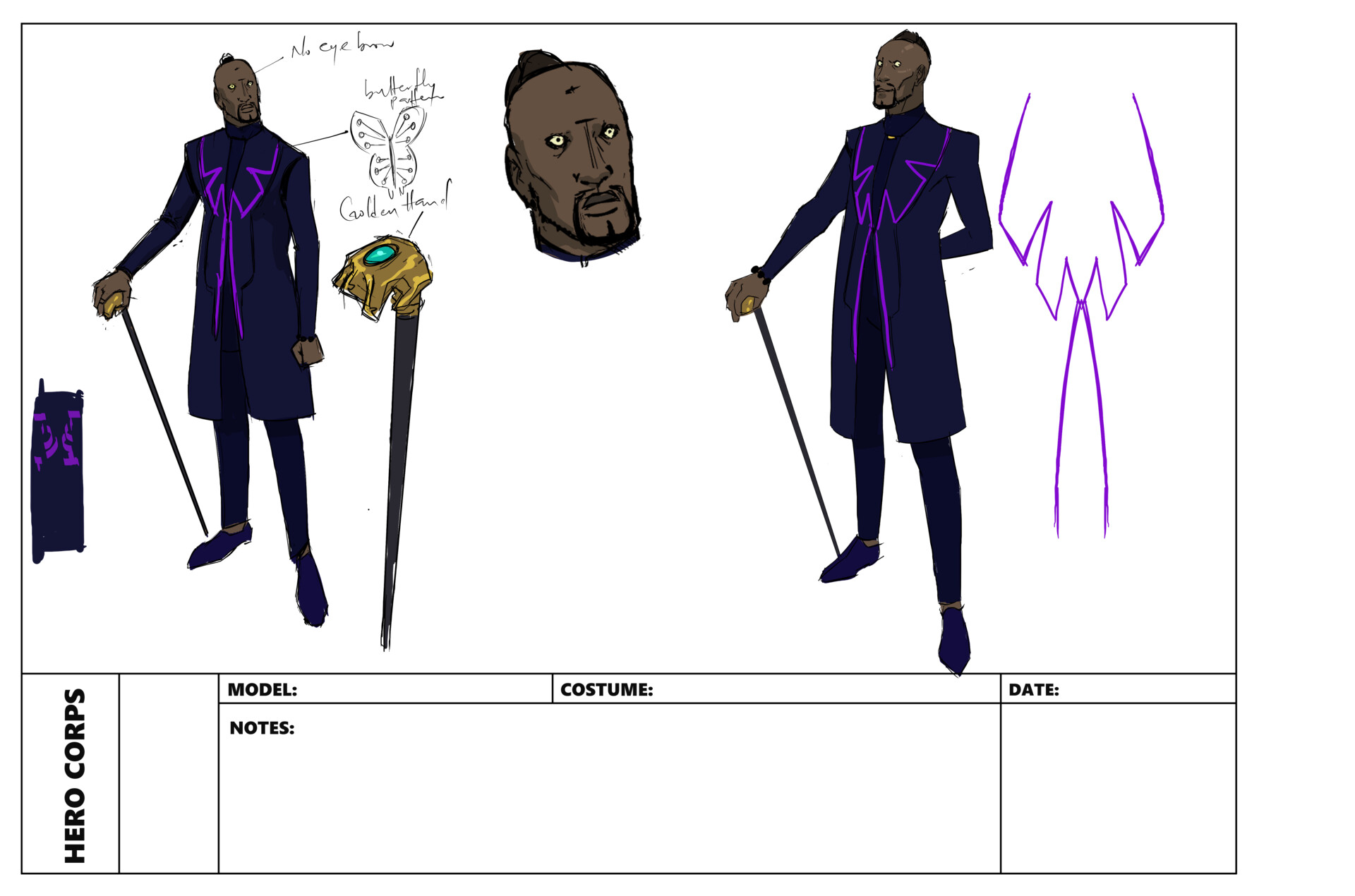 ArtStation - vIllain character design