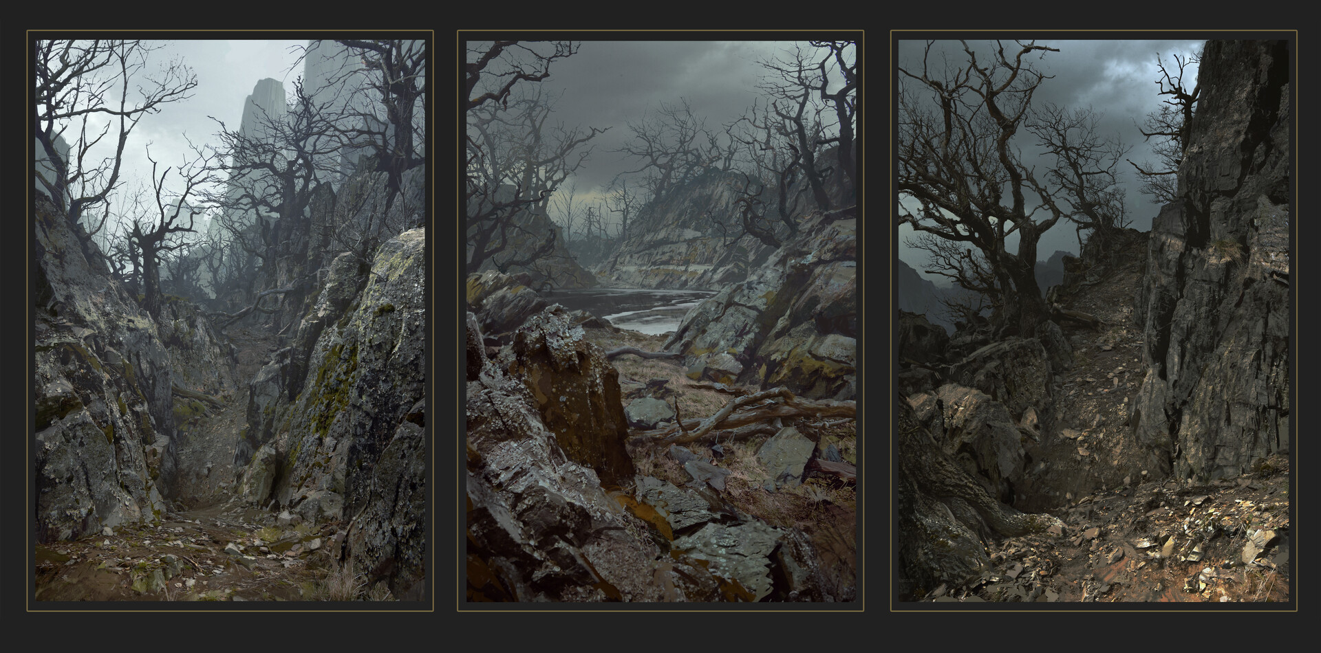 ArtStation - Dark Triptych