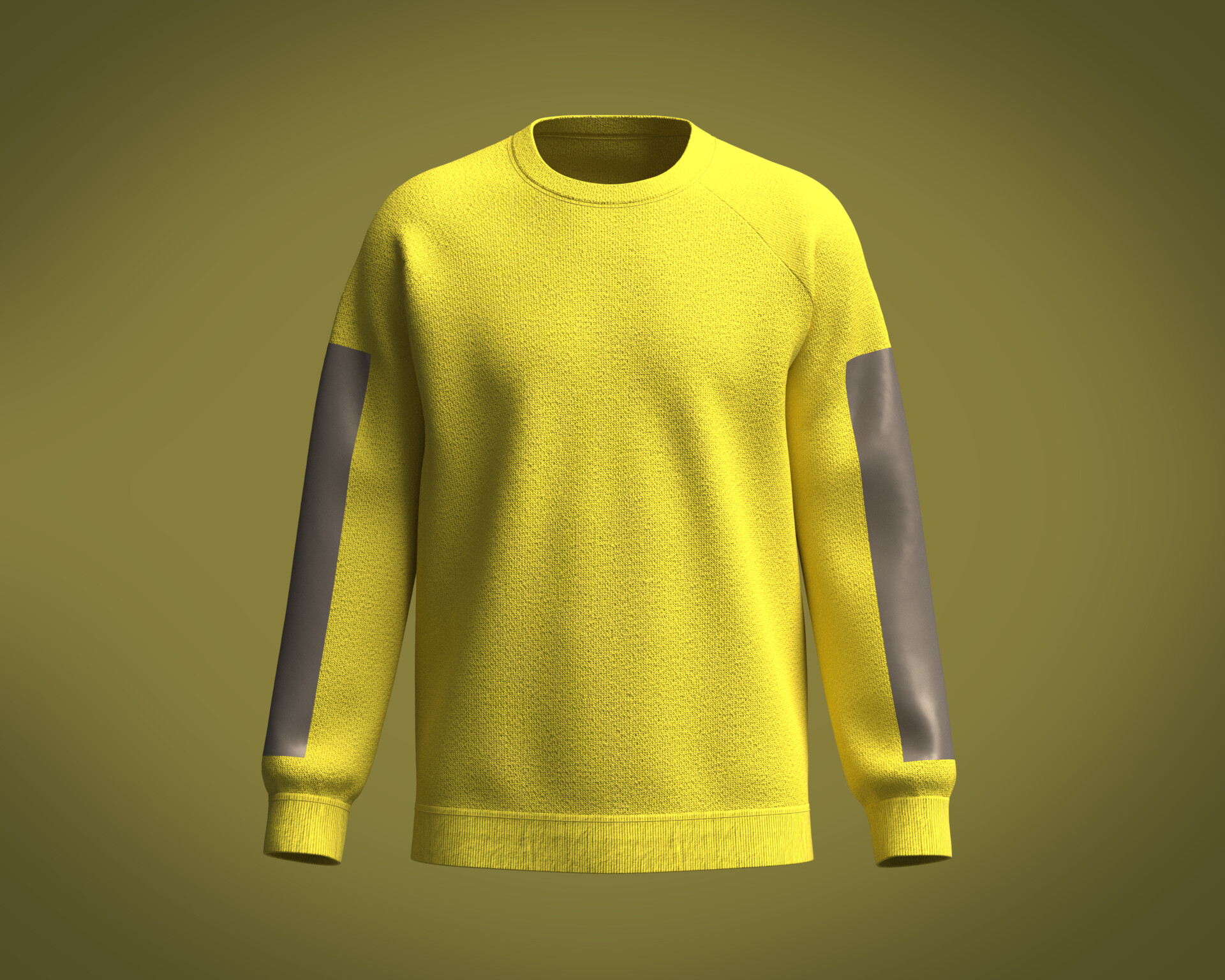 Clothing Axis - Mens Yellow Sweat shirt