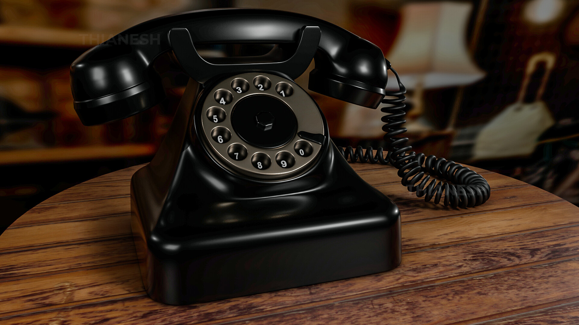 ArtStation - Telephone Model