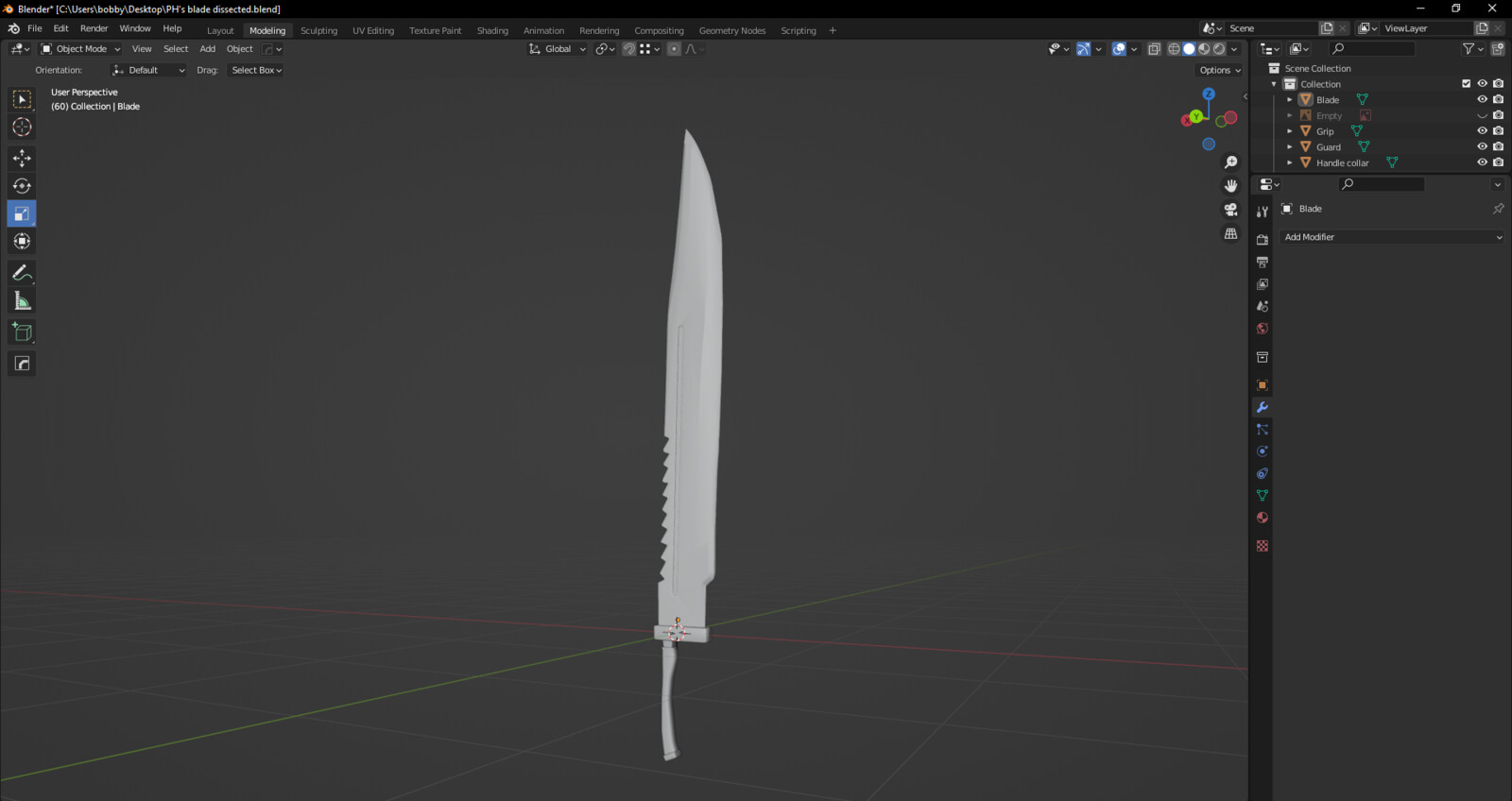 Bobby Flint - Pyramid heads blade