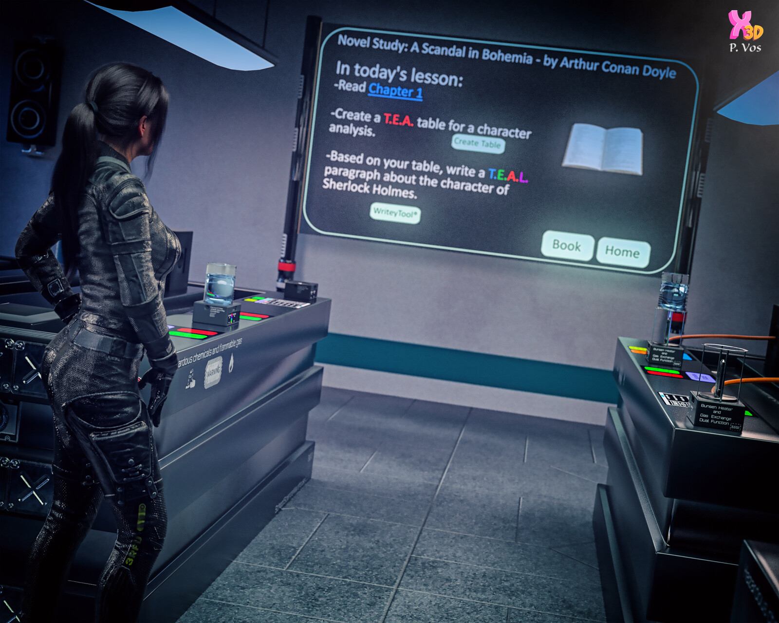 Xtreme3D Studio - Future Classroom Full Bundle by Silent Winter