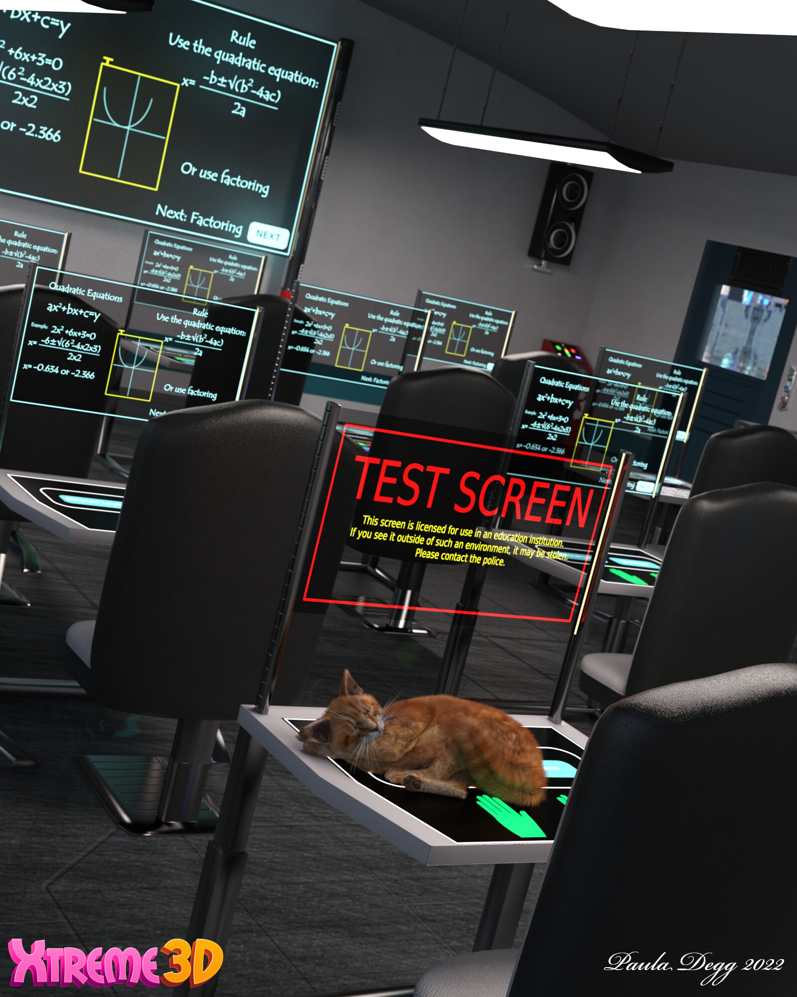 Xtreme3D Studio - Future Classroom Full Bundle by Silent Winter