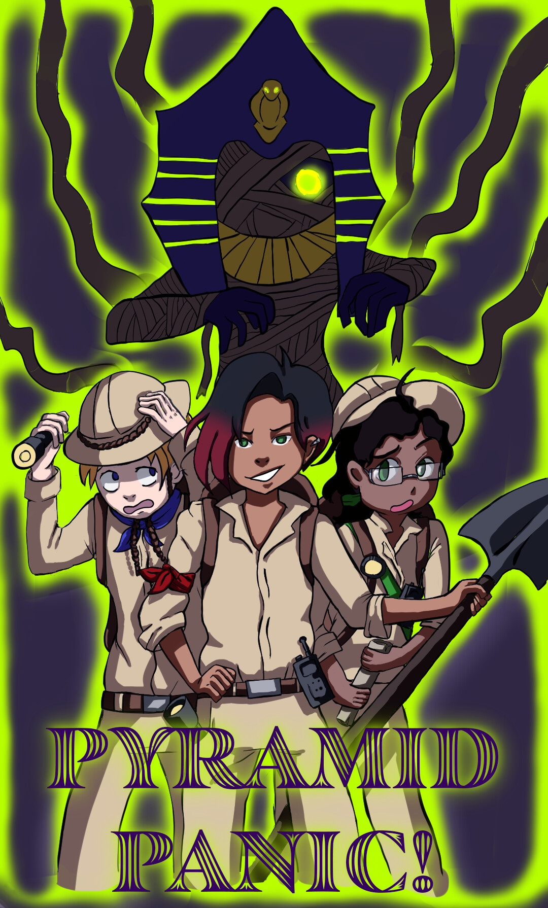 ArtStation - Pyramid panic!